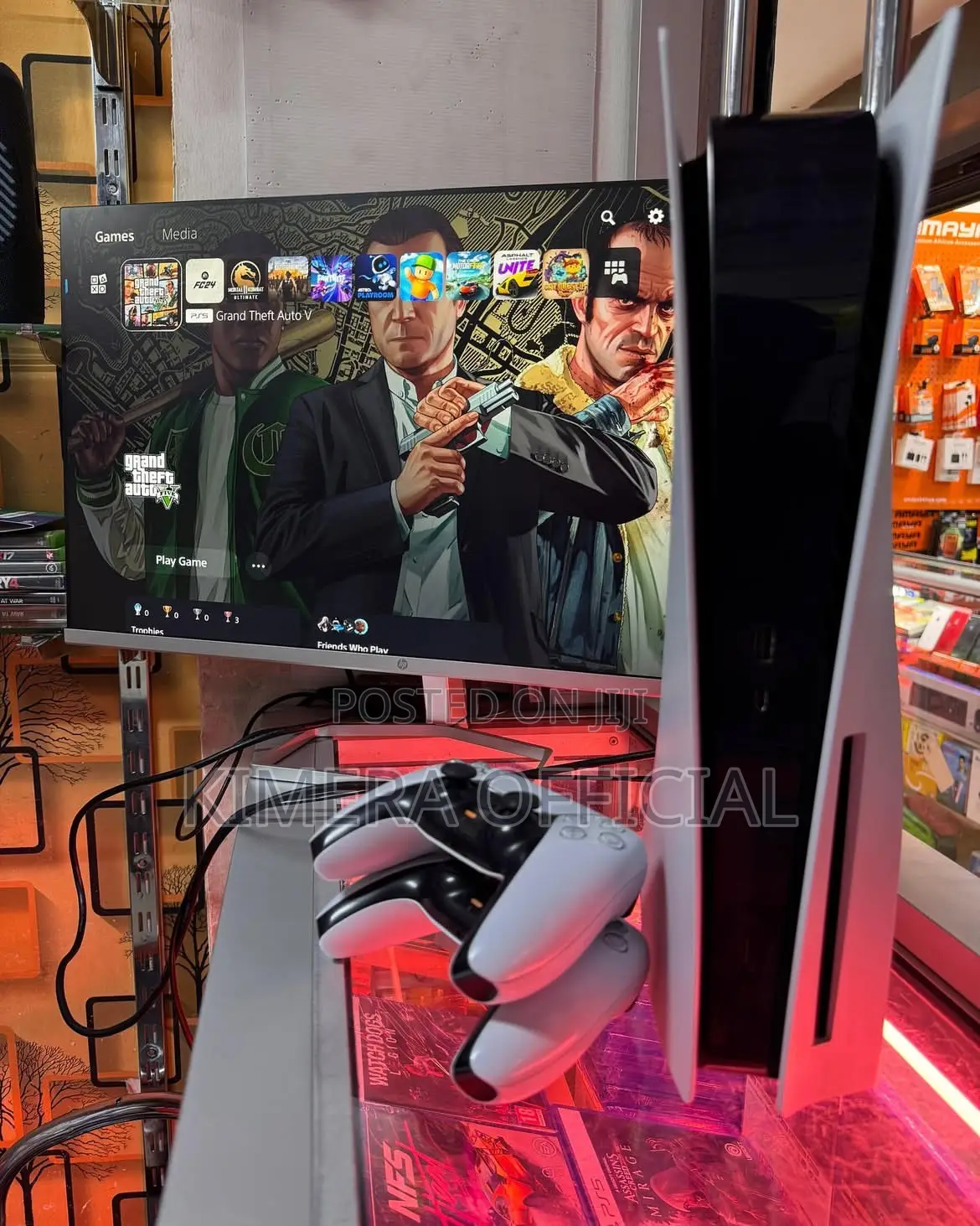 Ps5 Standard, Clean and Fast, 2 Pads, 4 Great Games Installed. in ...