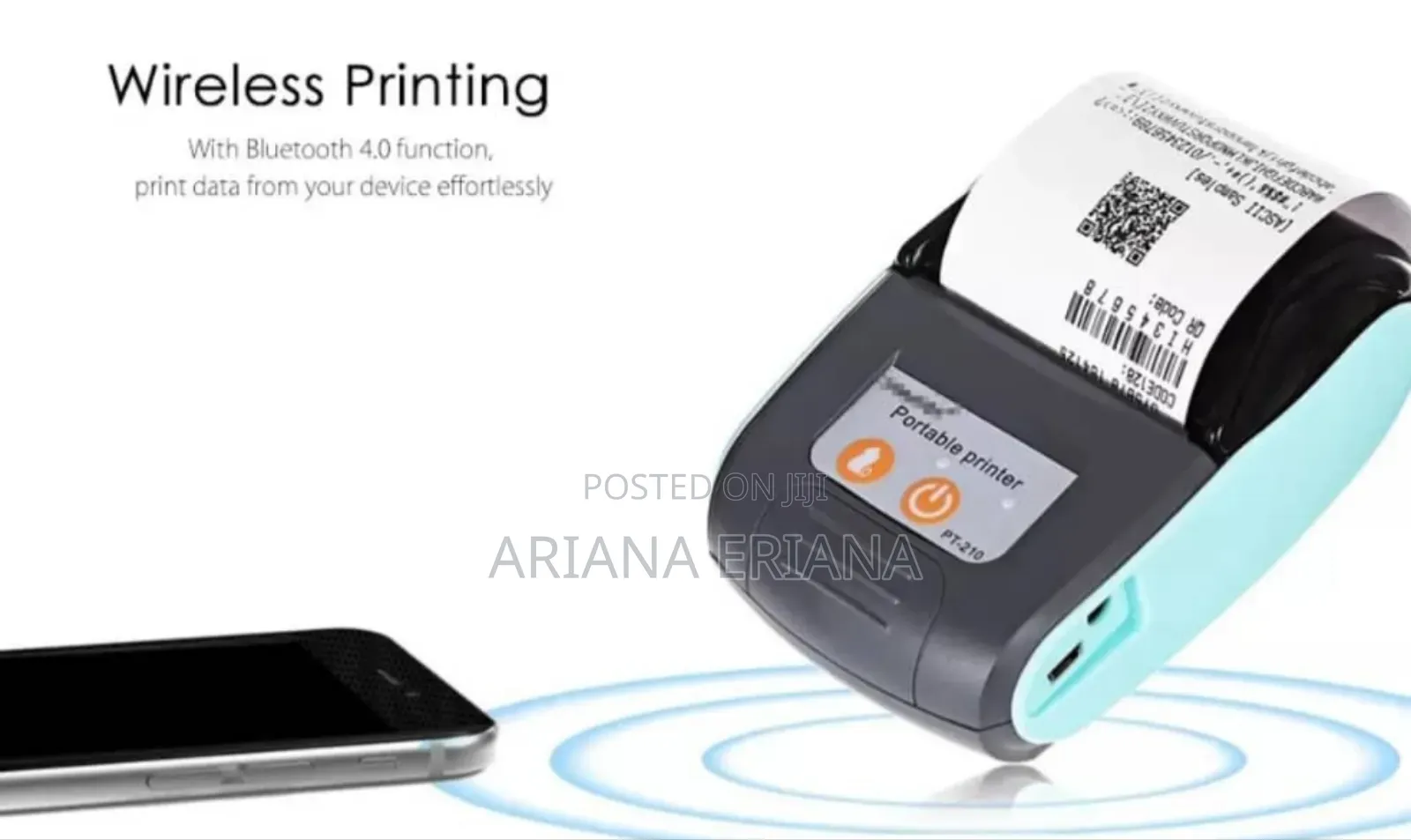 Pt-210 Portable Thermal Printer. in Central Division - Printers ...