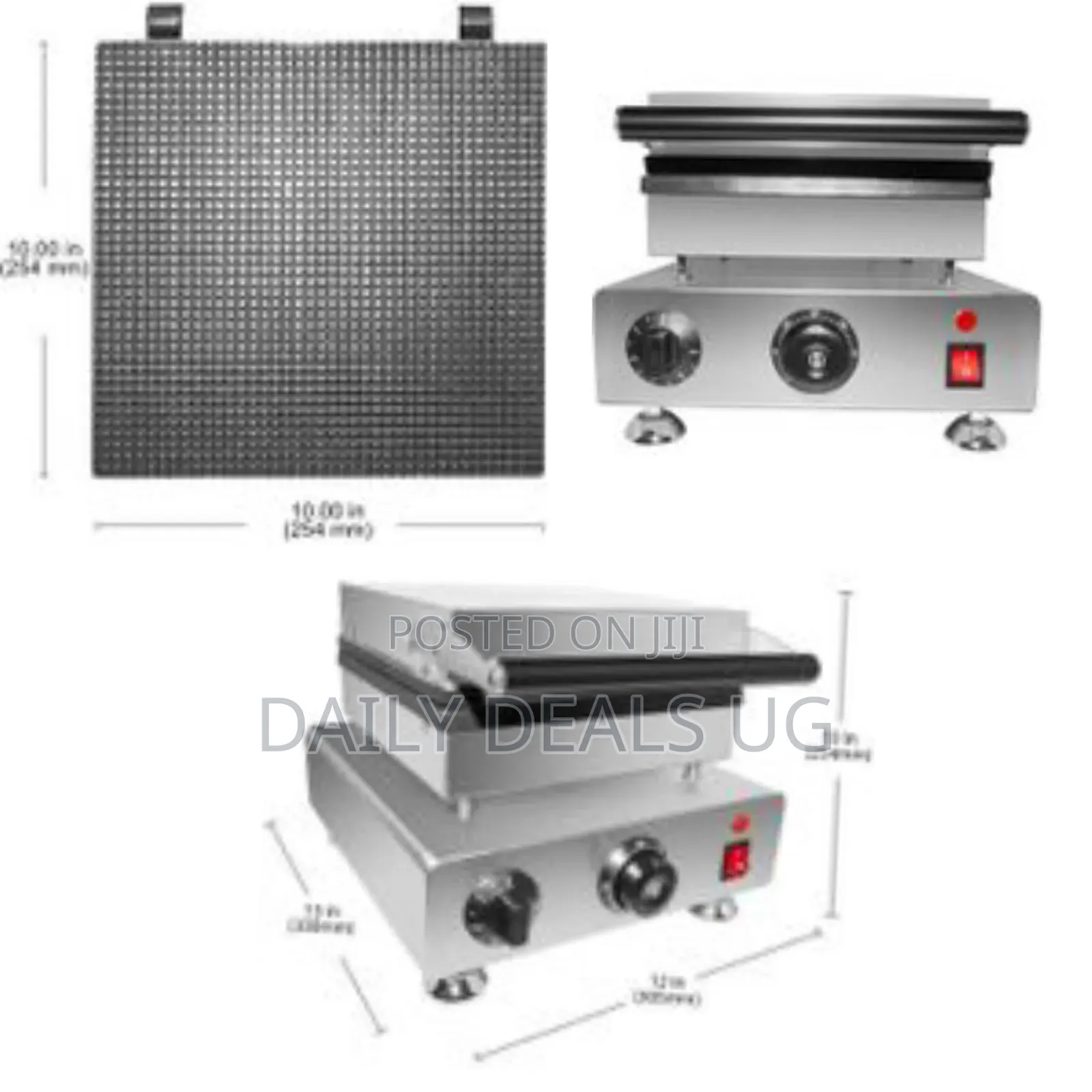 Commercial Nonstick Mold Baking Egg Roll Waffle Cone Maker, 1750w in ...