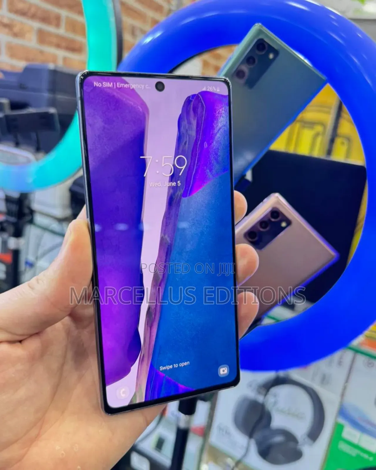 Samsung Galaxy Note 20 256 GB Black in Central Division - Mobile Phones ...