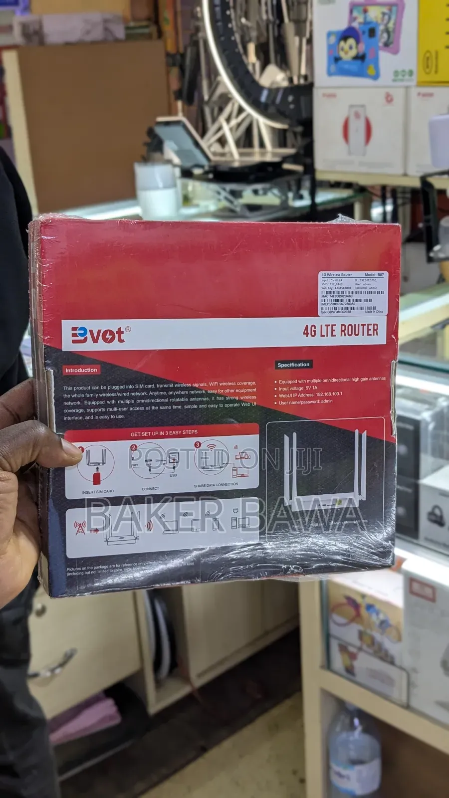 Bvot B07 4g Lte Router. in Central Division - Networking Products ...