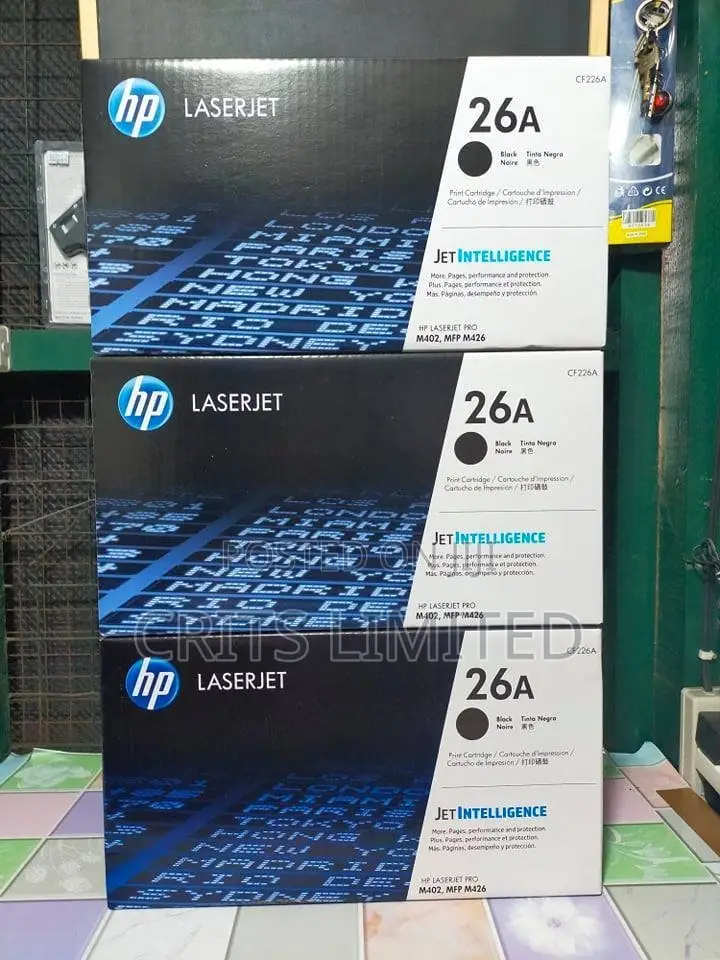 Hp 26a Black Original Laserjet Toner Cartridge (Cf226a) in Central ...