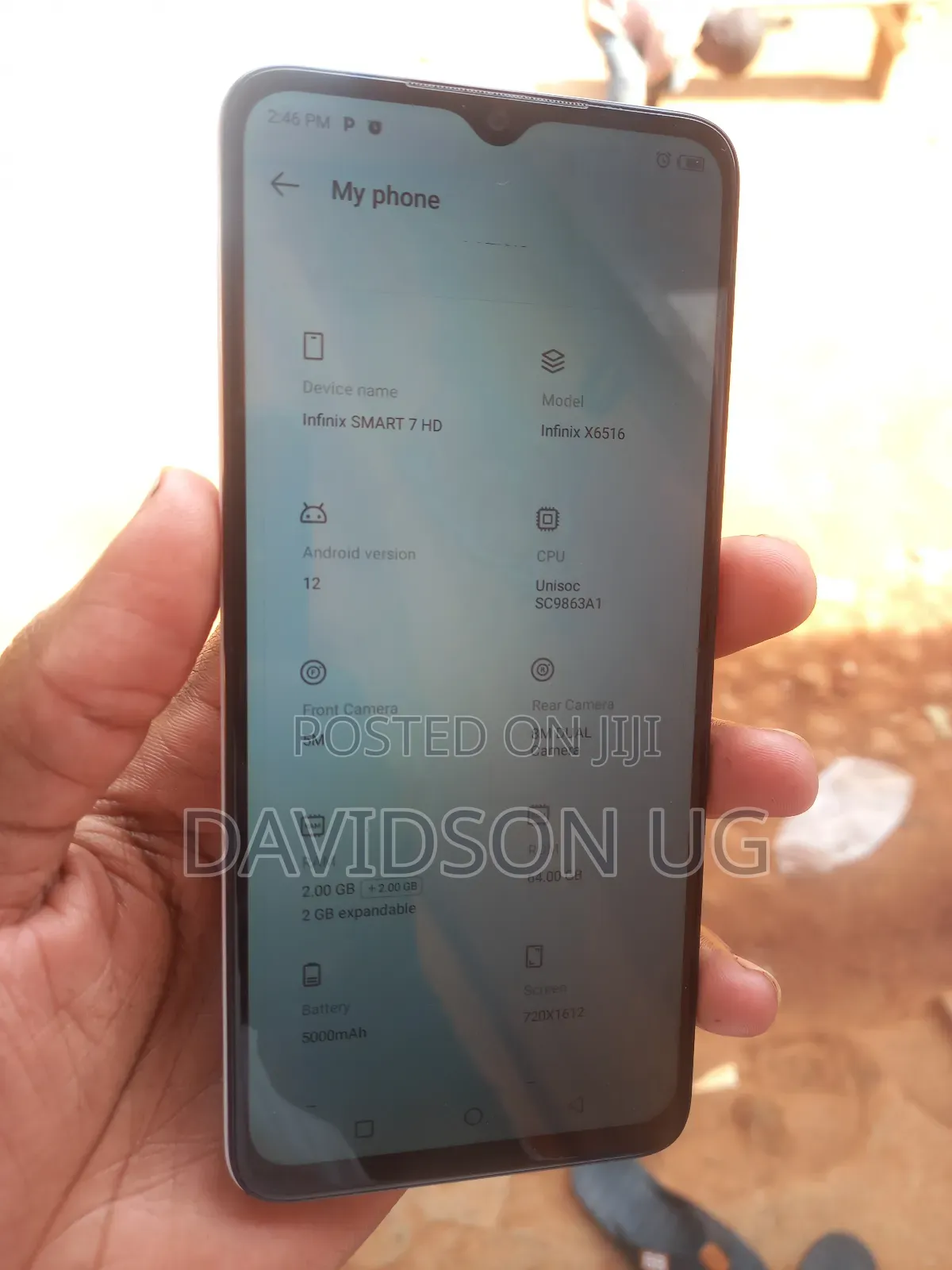 Infinix Smart 7 HD 64 GB White in Central Division - Mobile Phones ...