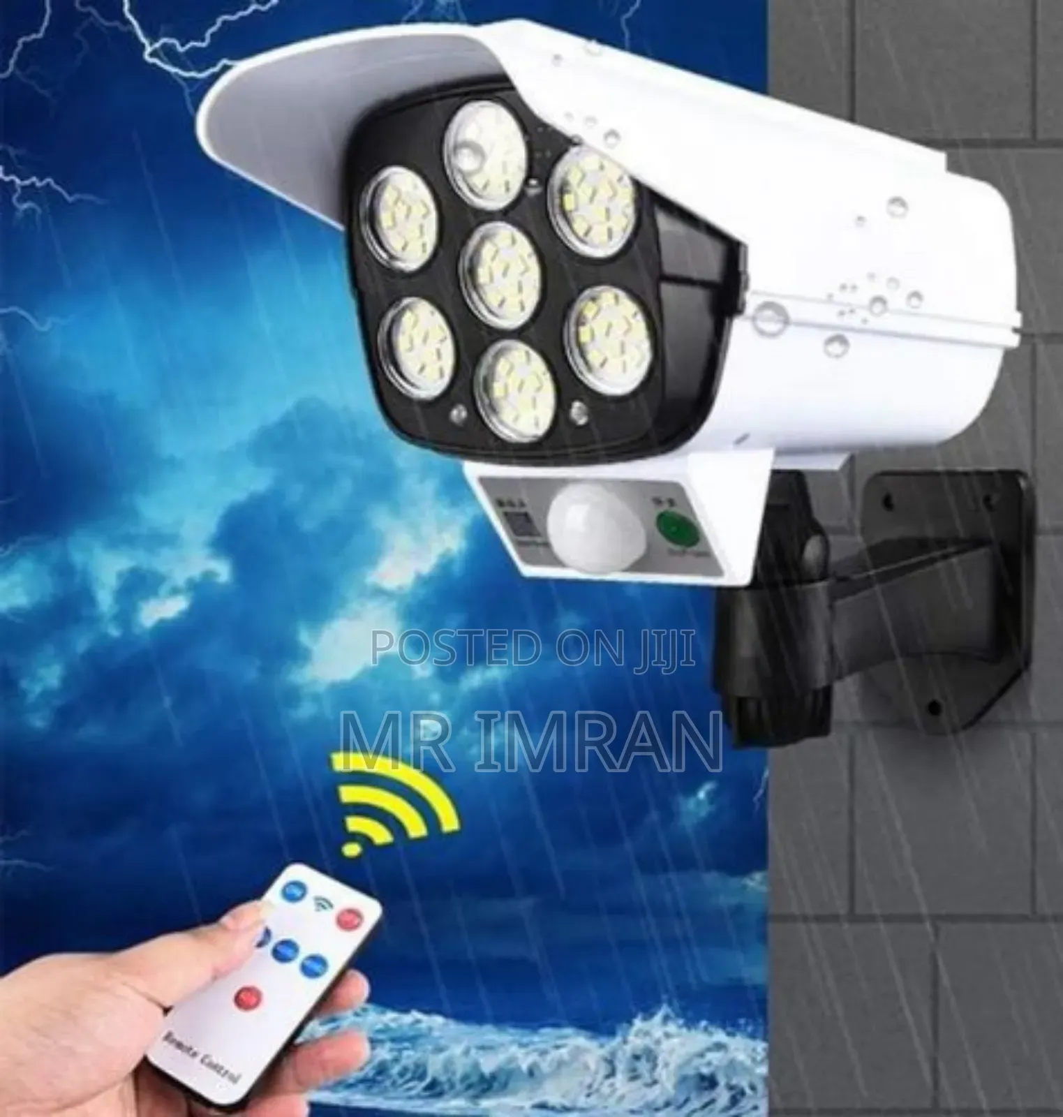 Dummy Security Camera With a Motion-Activated Light. in Central ...