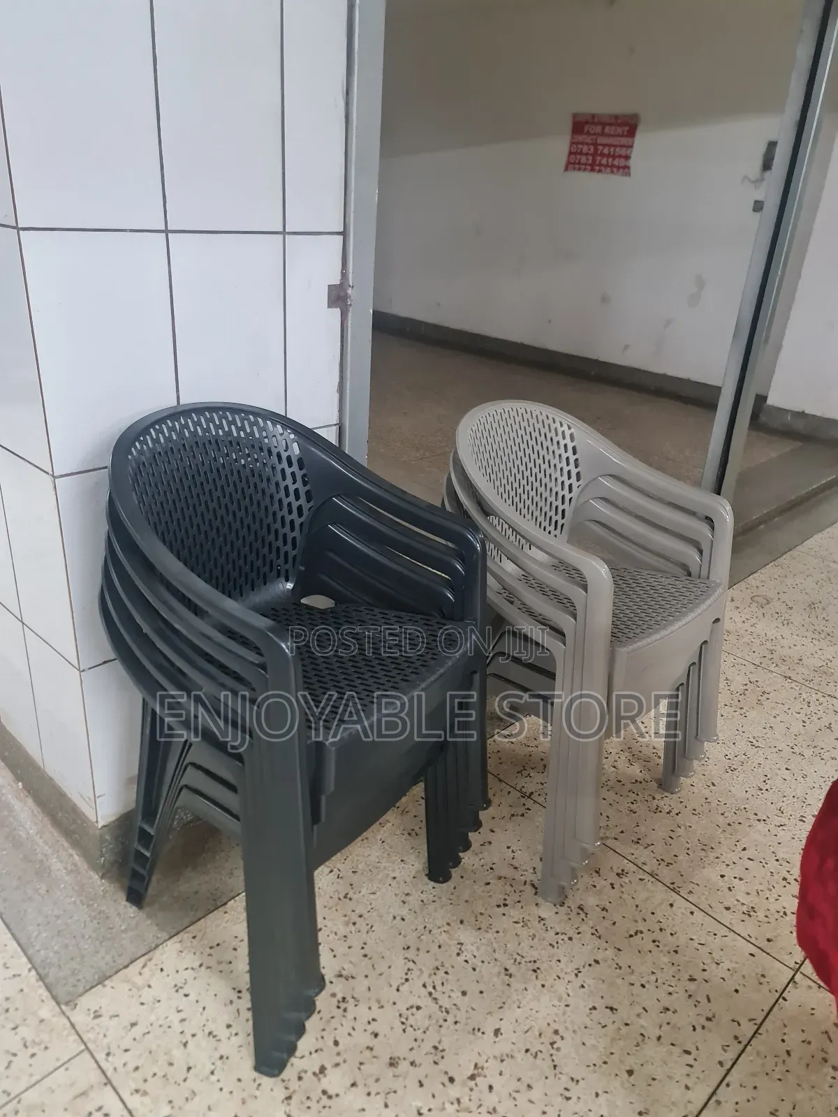 Dotted Back Plastic Chairs Plastic Chairs in Central Division ...