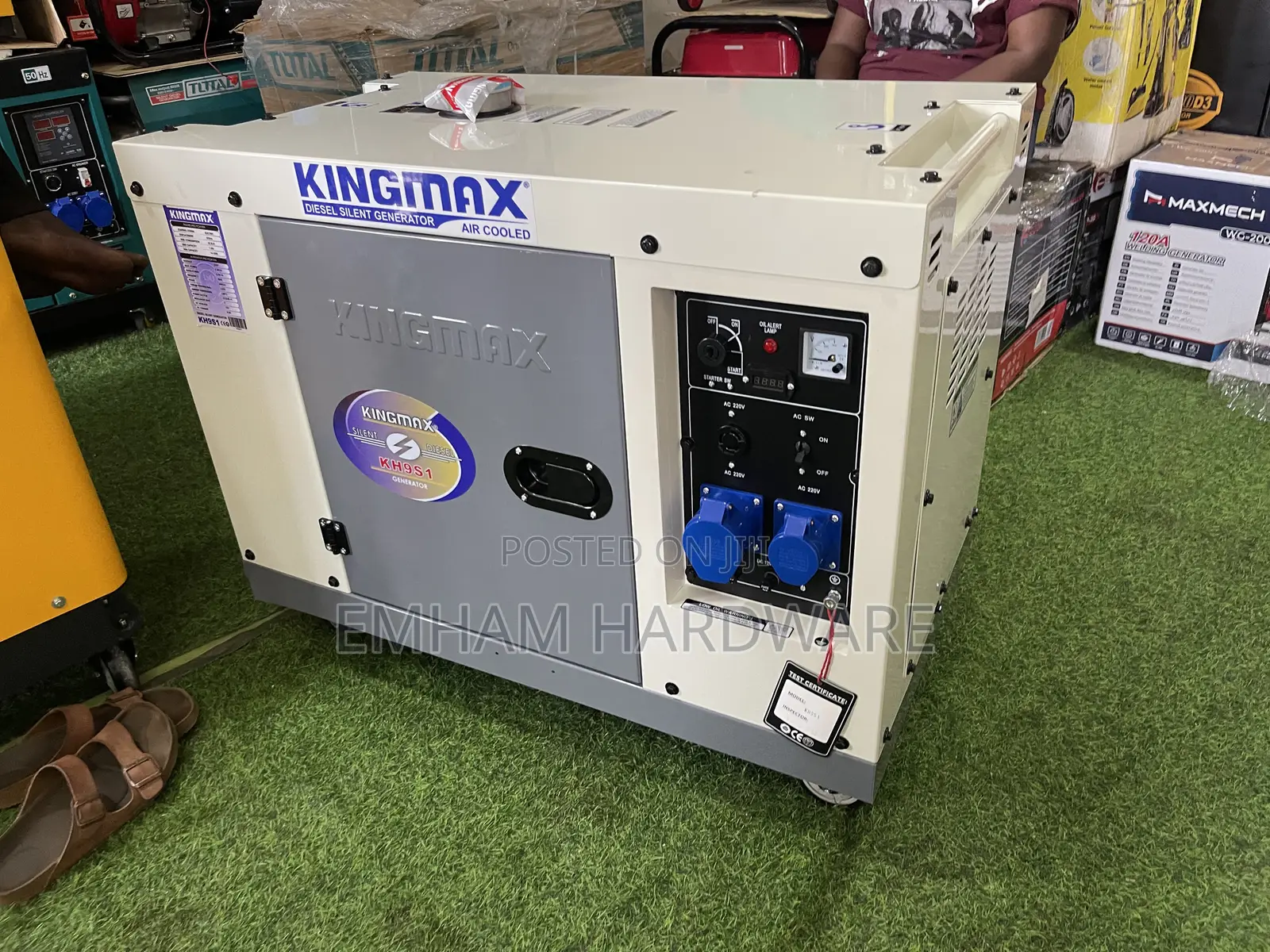 8kw Kingmax Diesel Generator With Low Noise for sale - Emham Hardware ...