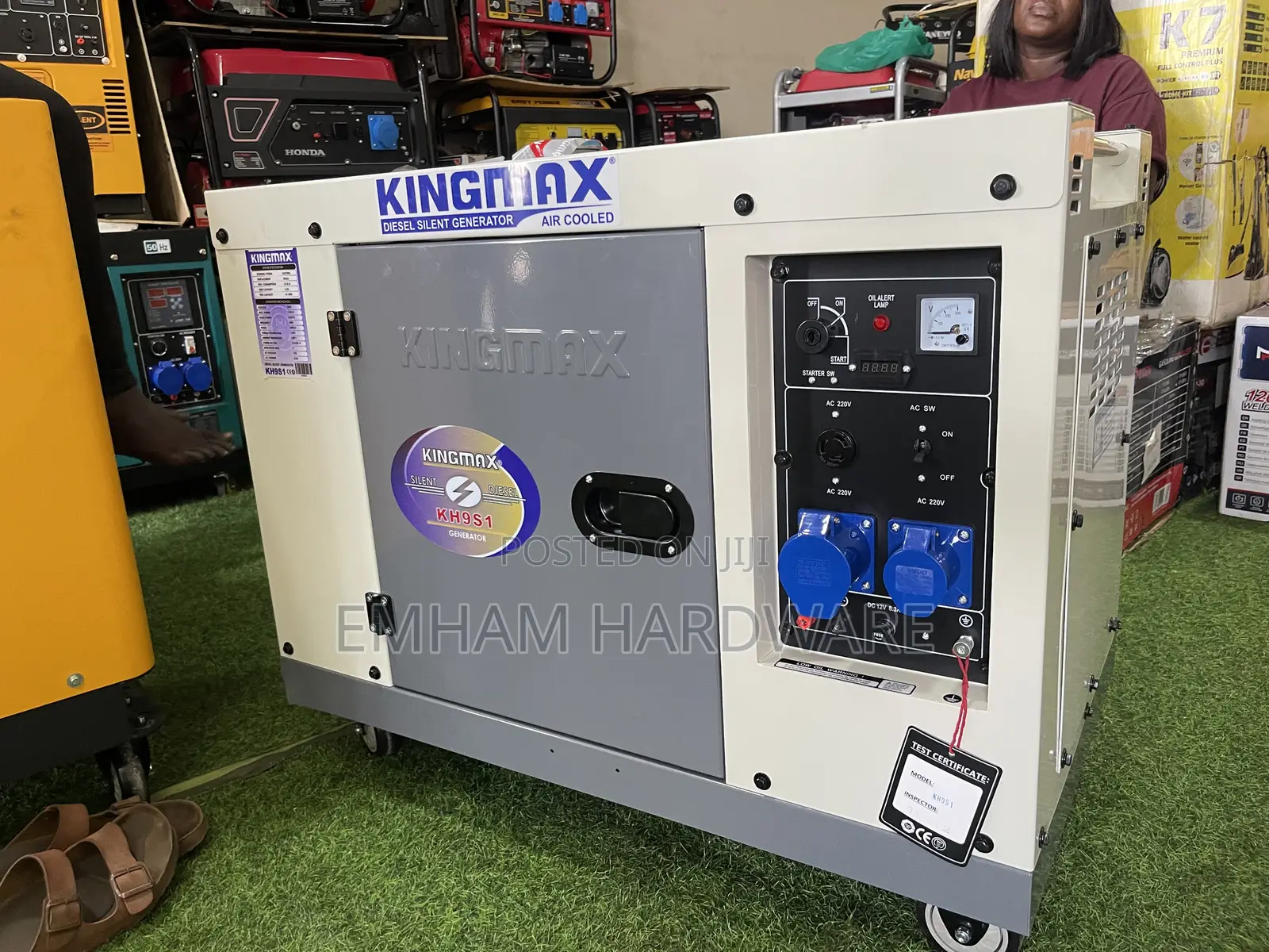 8kw Kingmax Diesel Generator With Low Noise for sale - Emham Hardware ...