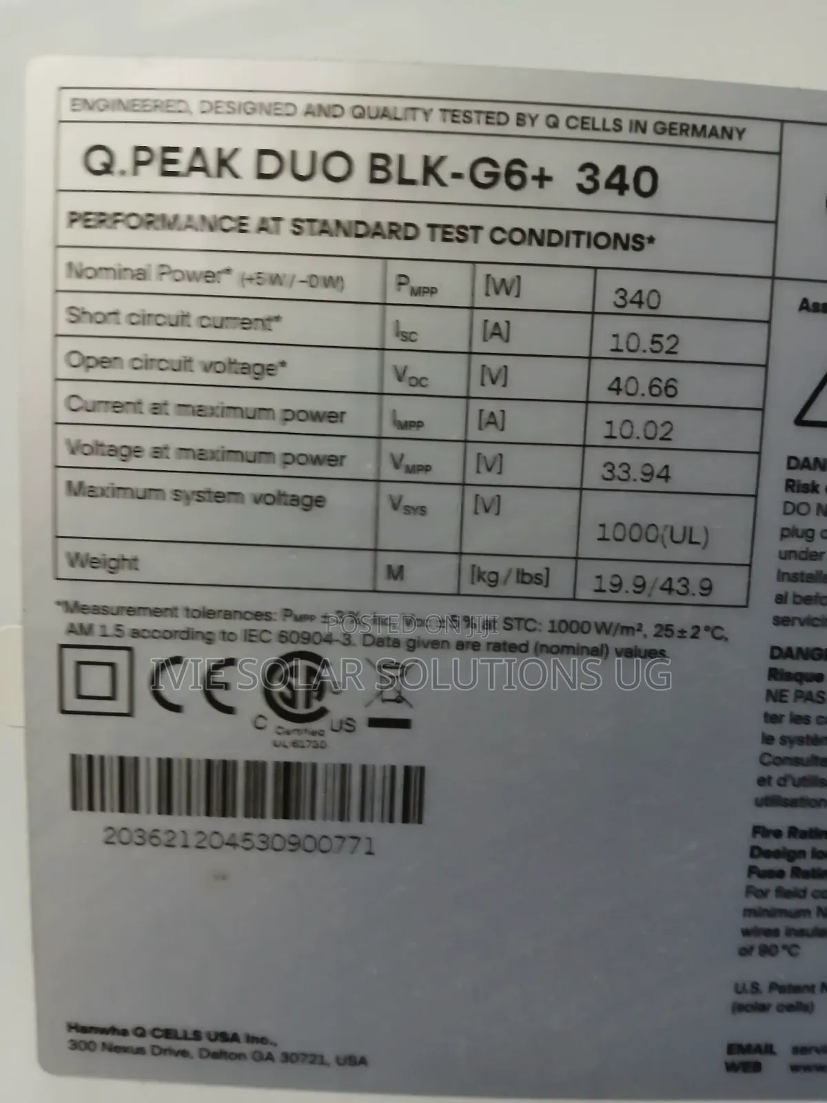 Mono Crystalline 340watts in Central Division - Electrical Equipment ...