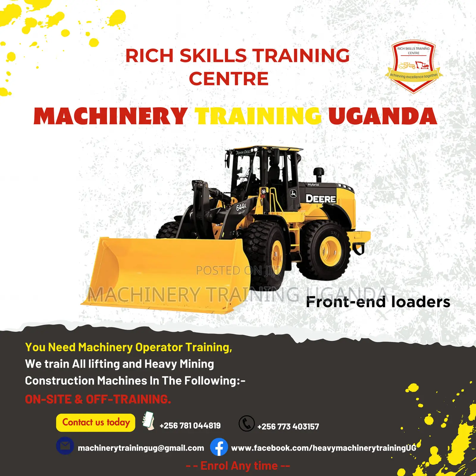 Wheel Loader Operator Training in Central Division - Classes & Courses, Machinery Training ...