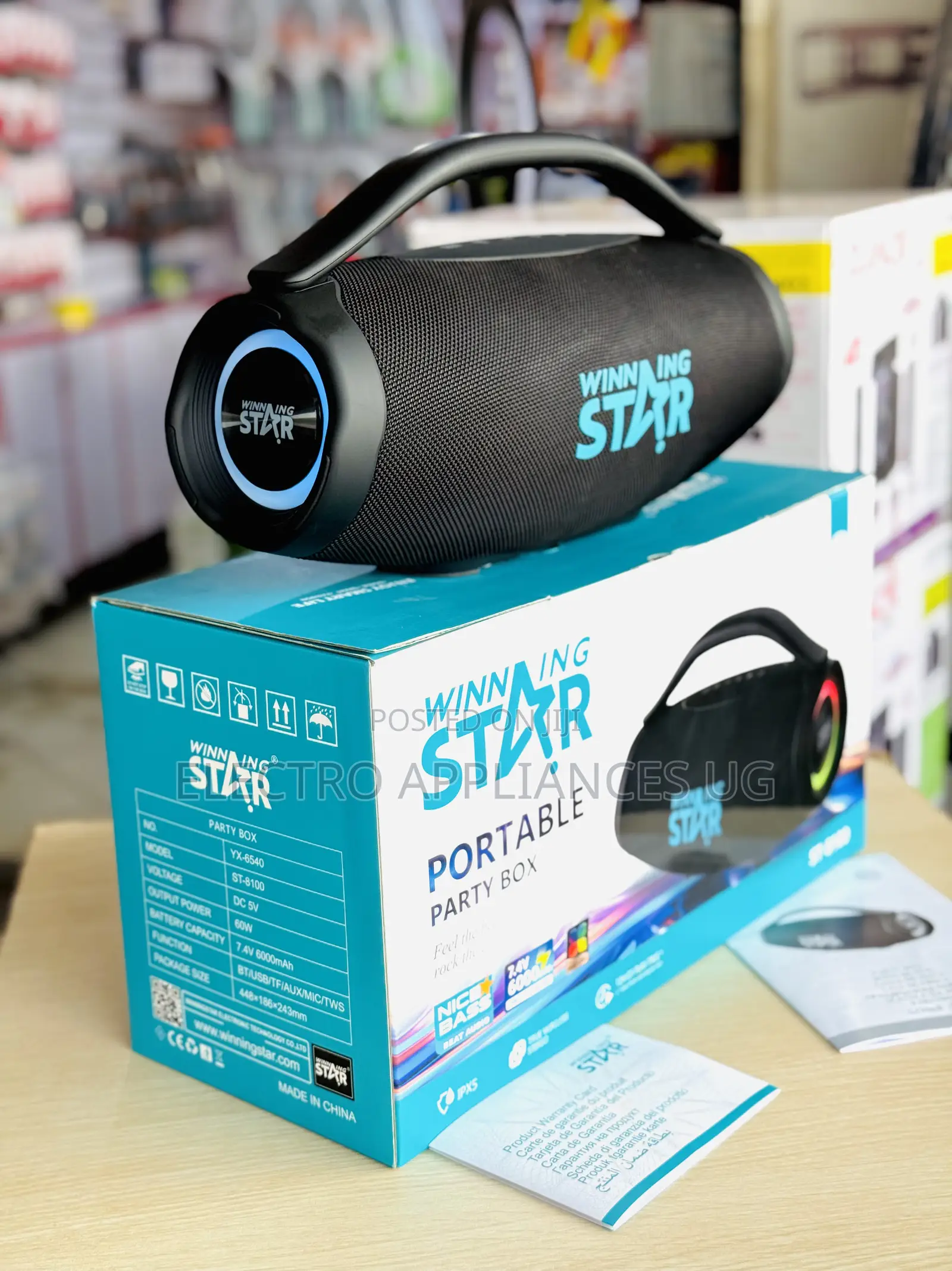 Winning Star Party Box St-8100 for sale - Electro Appliances Ug Price ...