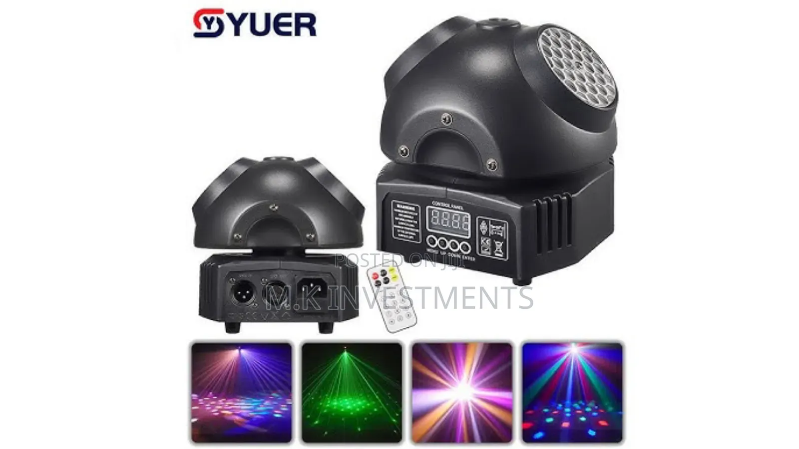 Moving Head, Led RGB Light Dj Projector Music Controlled in Central ...
