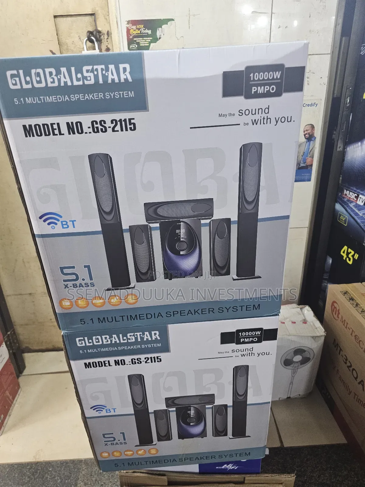 Globalstar Gs -2115 Home Theater System in Central Division - Audio ...