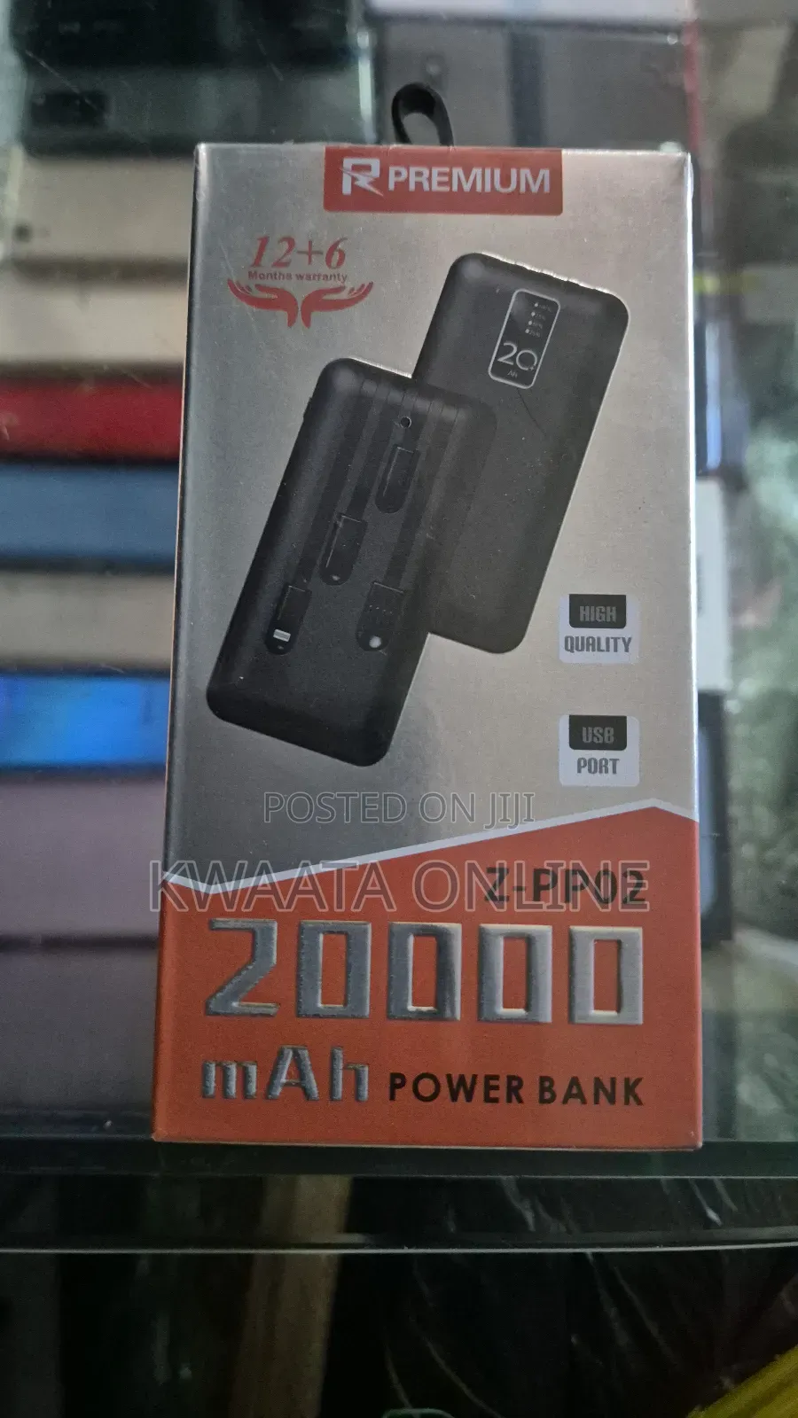 Premium Z-Pp02 Power Bank 20000 Mah for sale - Kwaata Online Price: USh ...