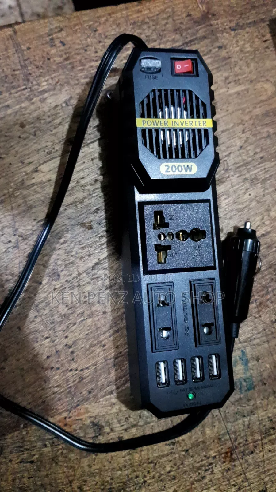 Car Power Extension Converter ( for Phone and Laptop Chargers) in ...