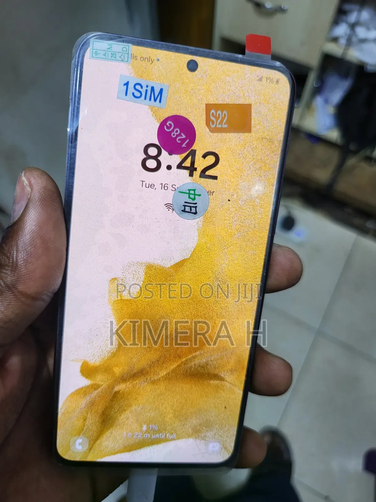 Samsung Galaxy S22 5G 128 GB Black in Central Division - Mobile Phones ...