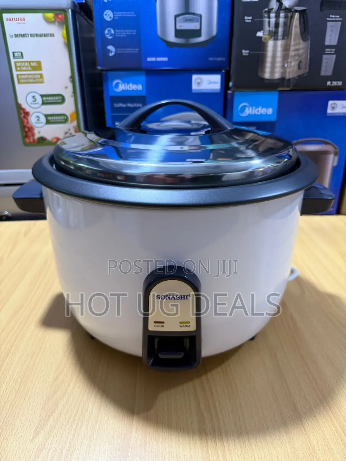 Sonashi 4.2 Litre Non-stick Rice Cooker With Removable Cooking Pot in ...