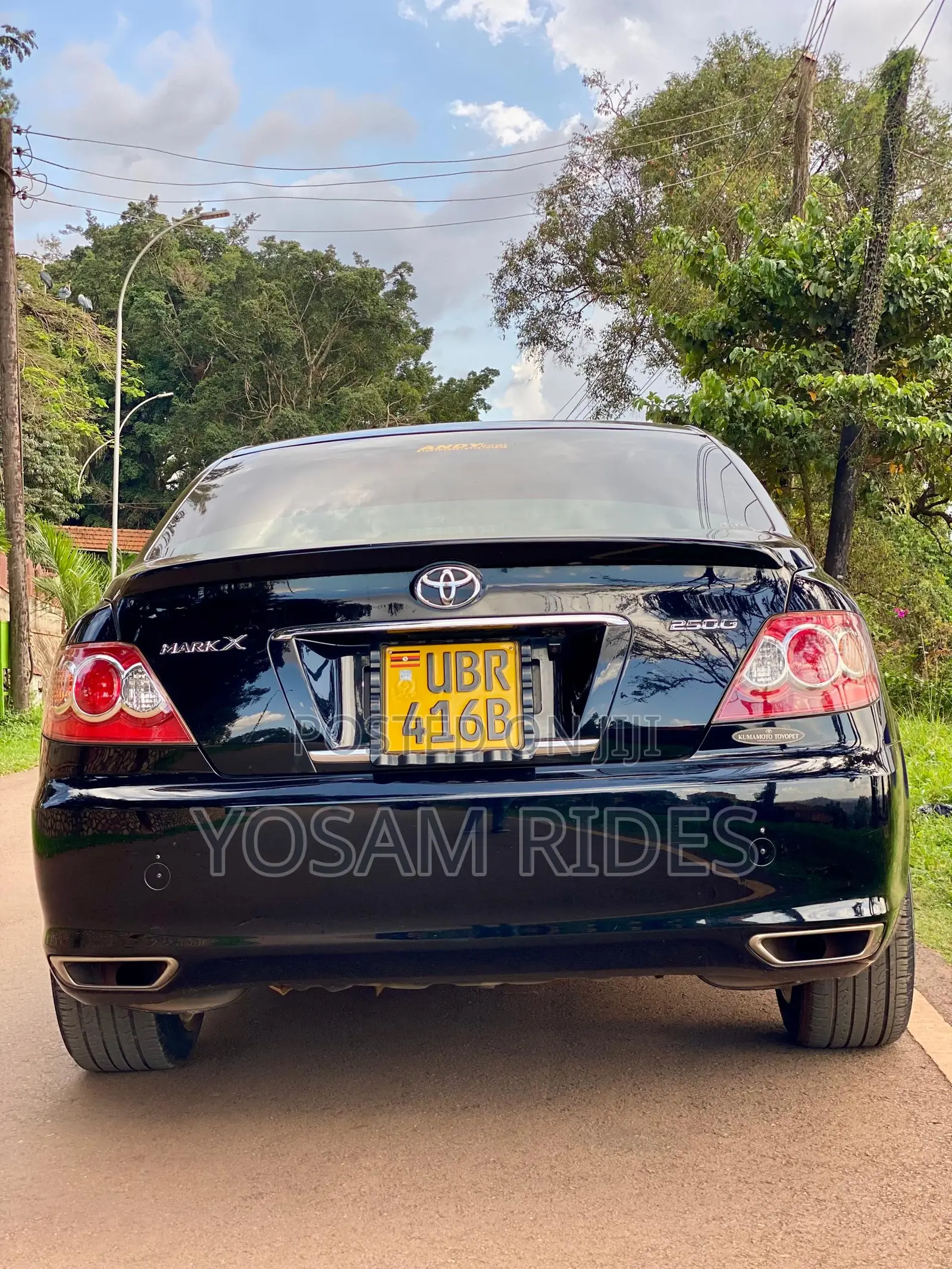 Toyota Mark X 2008 Black in Central Division - Cars, Yosam Rides | Jiji.ug