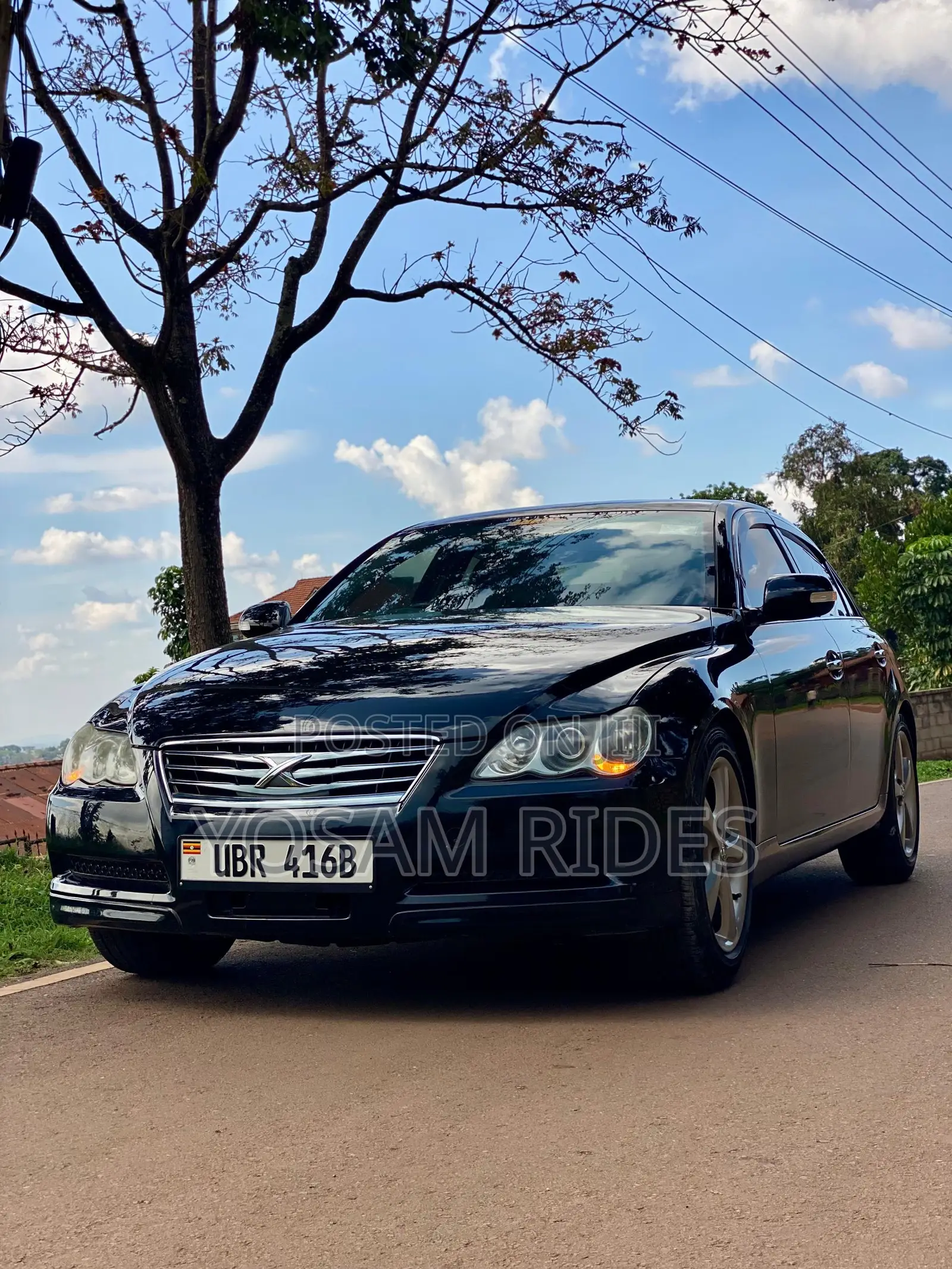 Toyota Mark X 2008 Black in Central Division - Cars, Yosam Rides | Jiji.ug