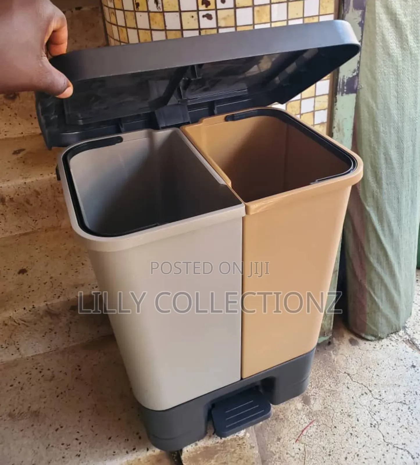 Double Sided Waste Bin in Central Division - Storage & Organization ...