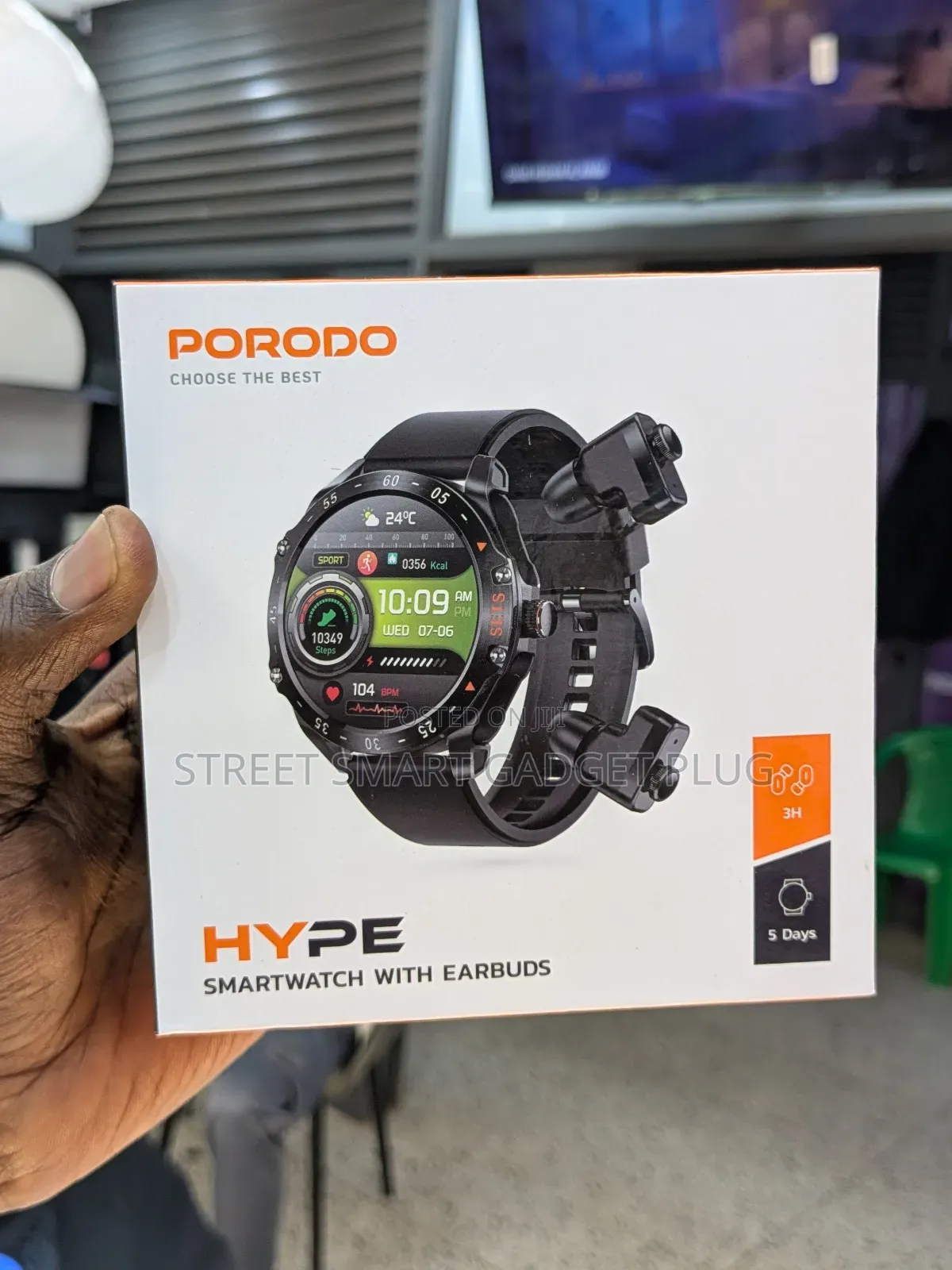 Porodo Hype Buds Smart Watch in Central Division - Smart Watches ...