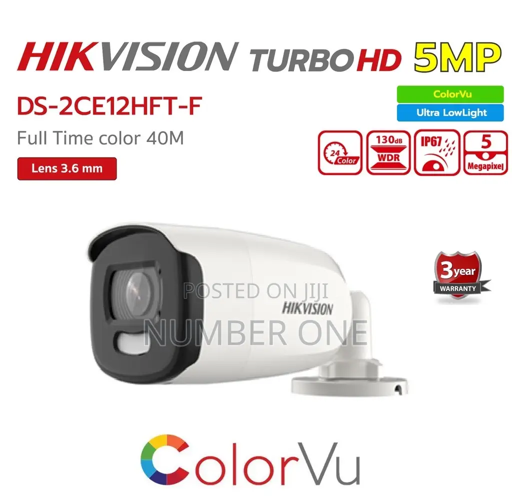 Hikvision 5mp Analog Colorvu in Central Division - Security ...