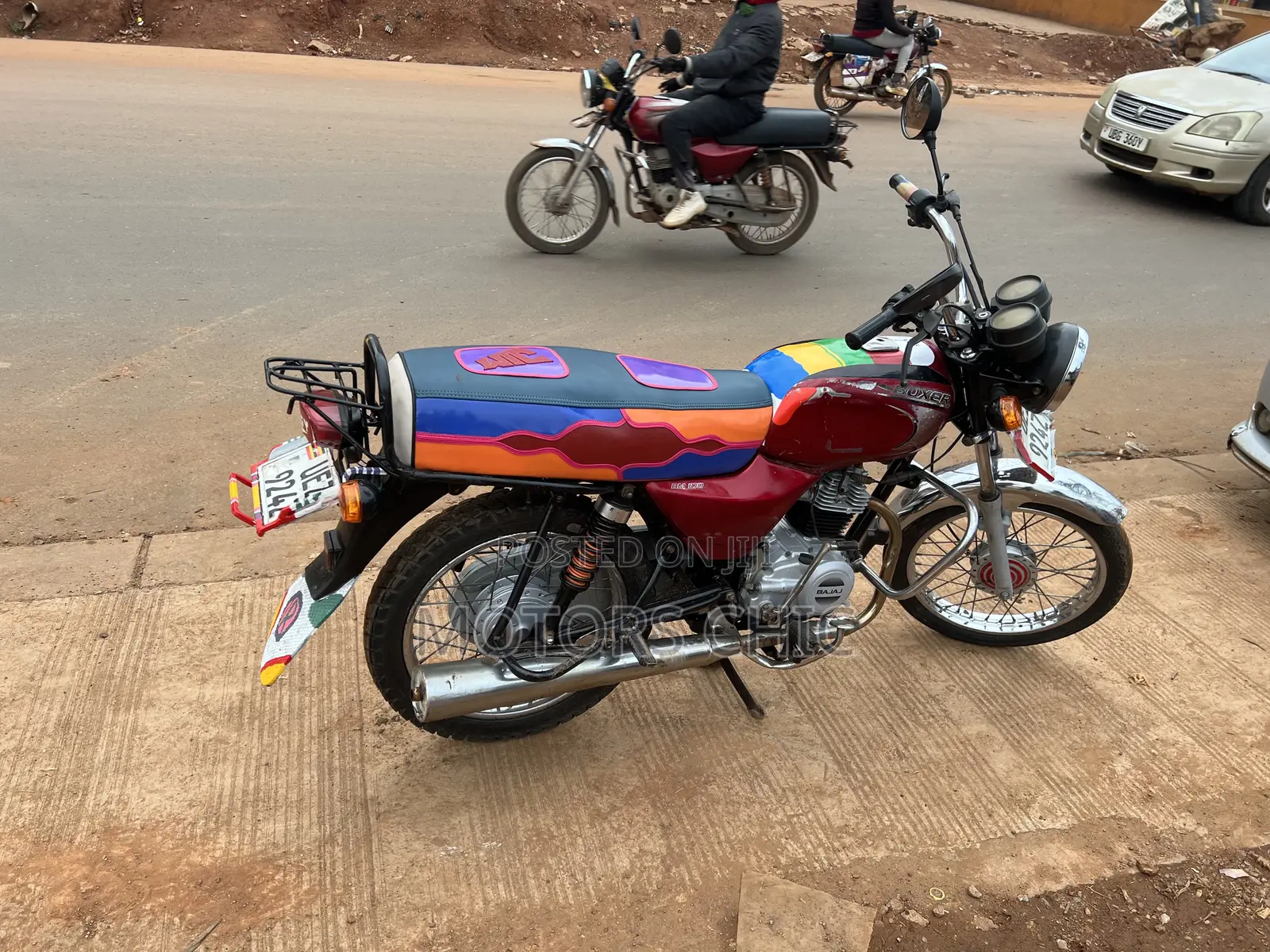 Bajaj Boxer 100 2023 Red in Central Division - Motorcycles & Scooters ...