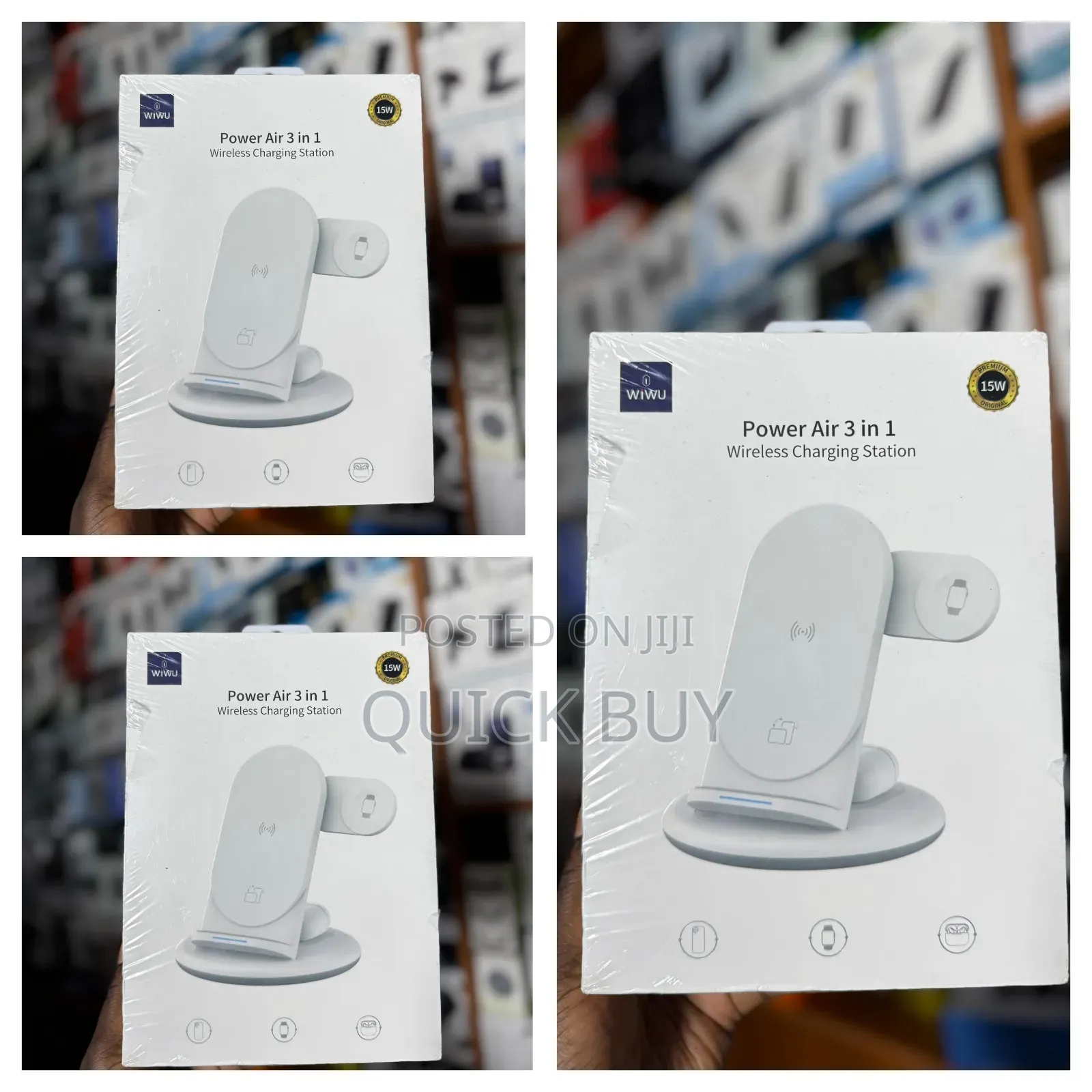 Wiwu Power Air 3 in 1 Wireless Charging Station in Central Division ...