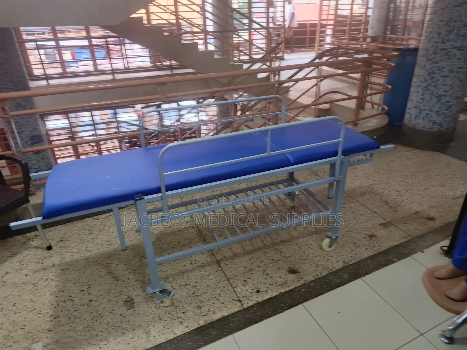 Fabricated Patient Trolley in Central Division - Medical Equipment ...