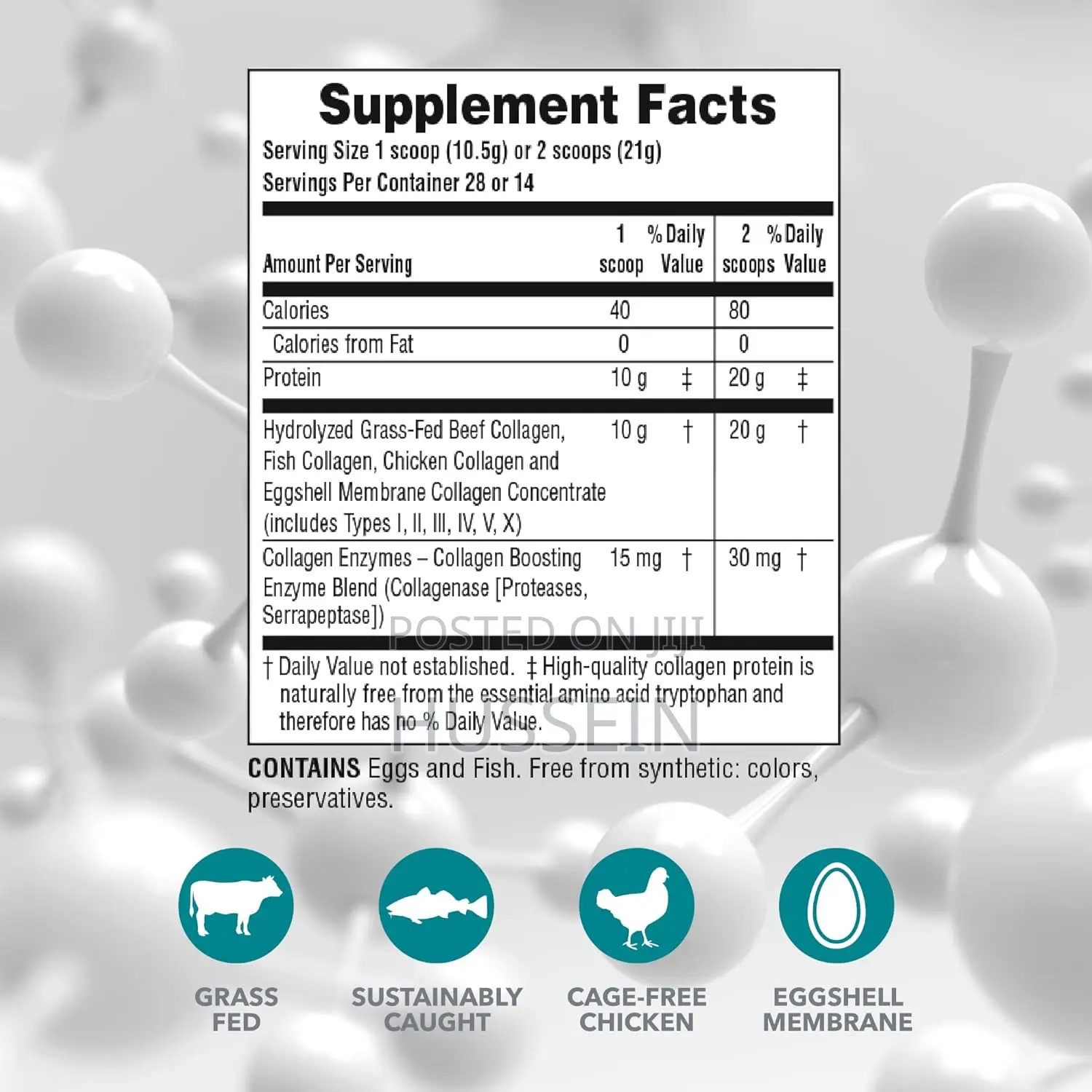 Nature's Plus Collagen Peptides 294 Grams in Central Division ...