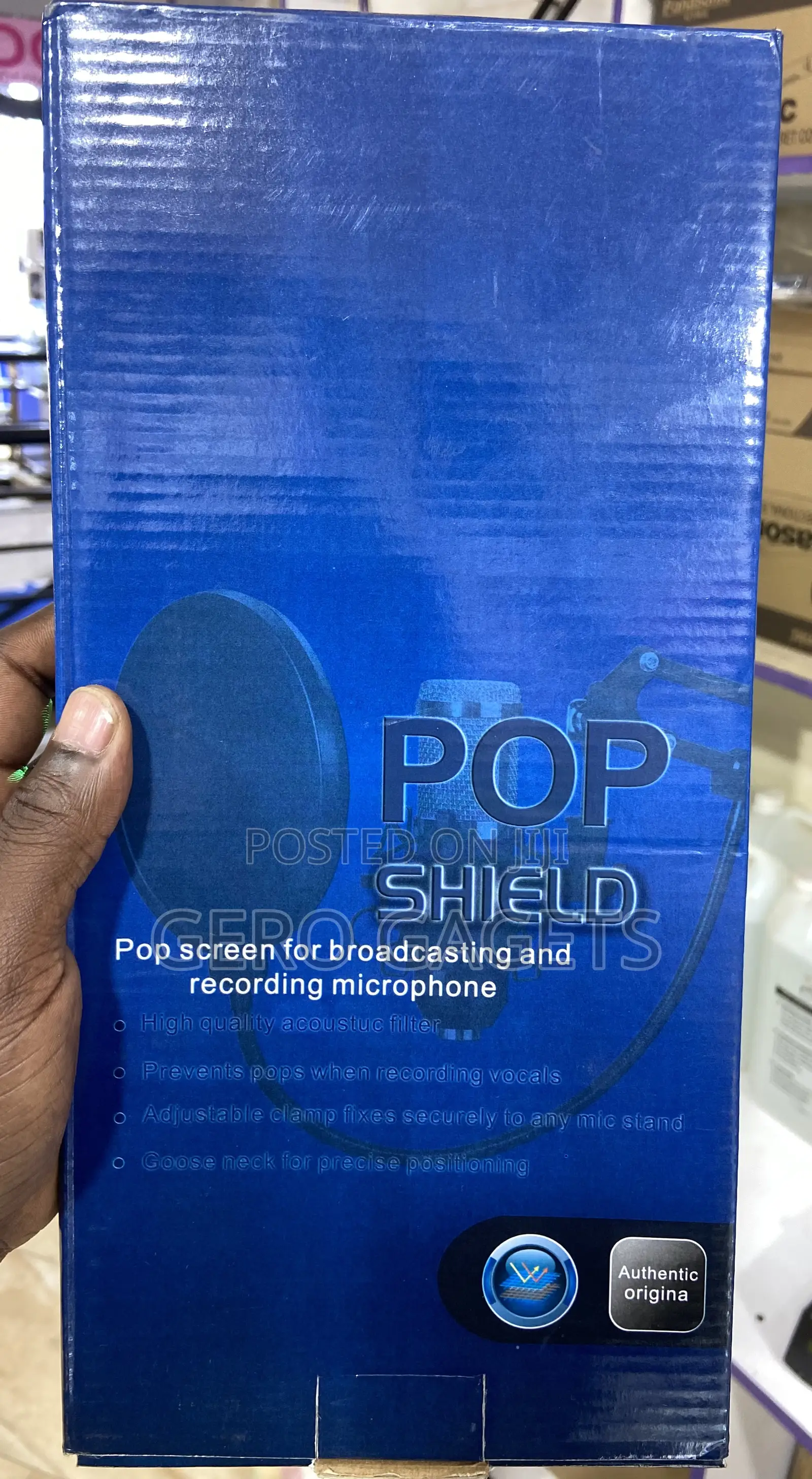 Microphone Pop Shield in Central Division - Audio & Music Equipment, Gero Gagets | Jiji.ug