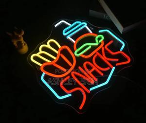Snack Led Neon Sign in Central Division - Lighting, Ashley Erin Online ...