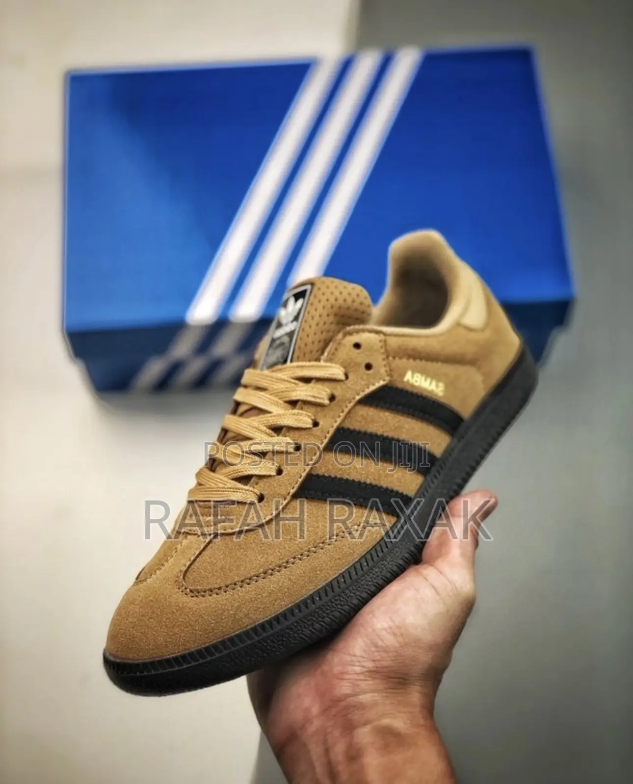 Original Brown Suede Adidas Samba Adv “Cardboard” Sneakers in Central ...