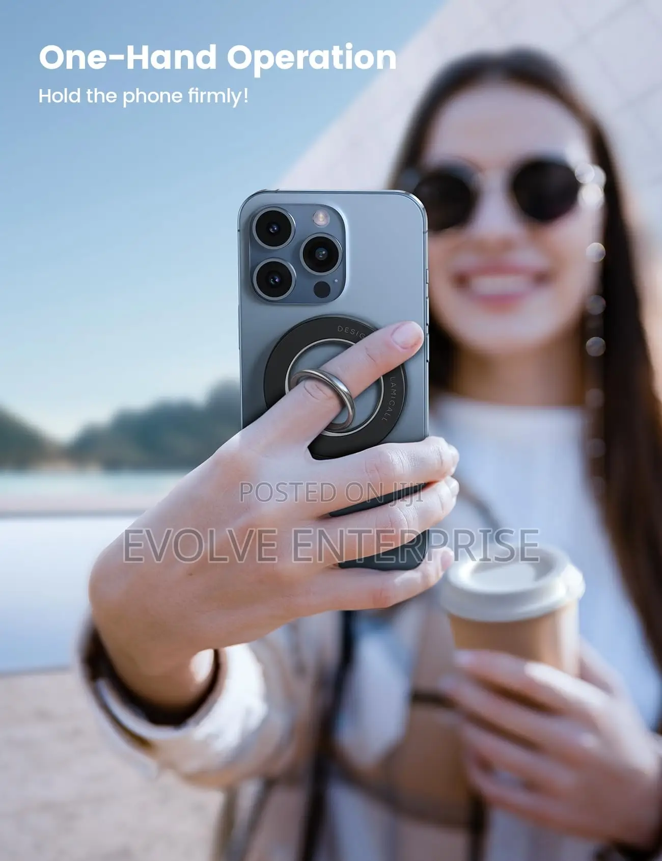 Magnet Finger Ring Holder Grip Stand in Central Division - Accessories ...