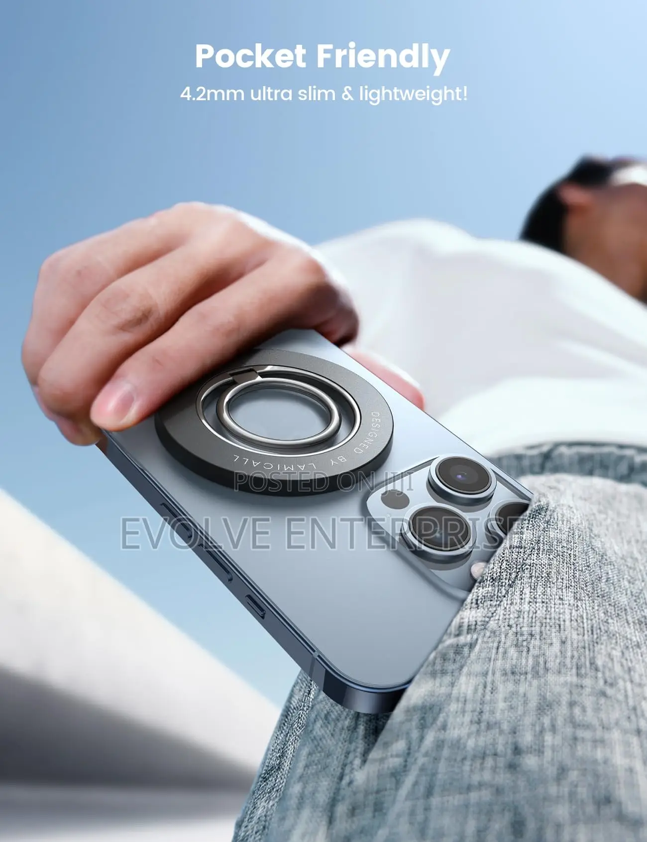 Magnet Finger Ring Holder Grip Stand in Central Division - Accessories ...