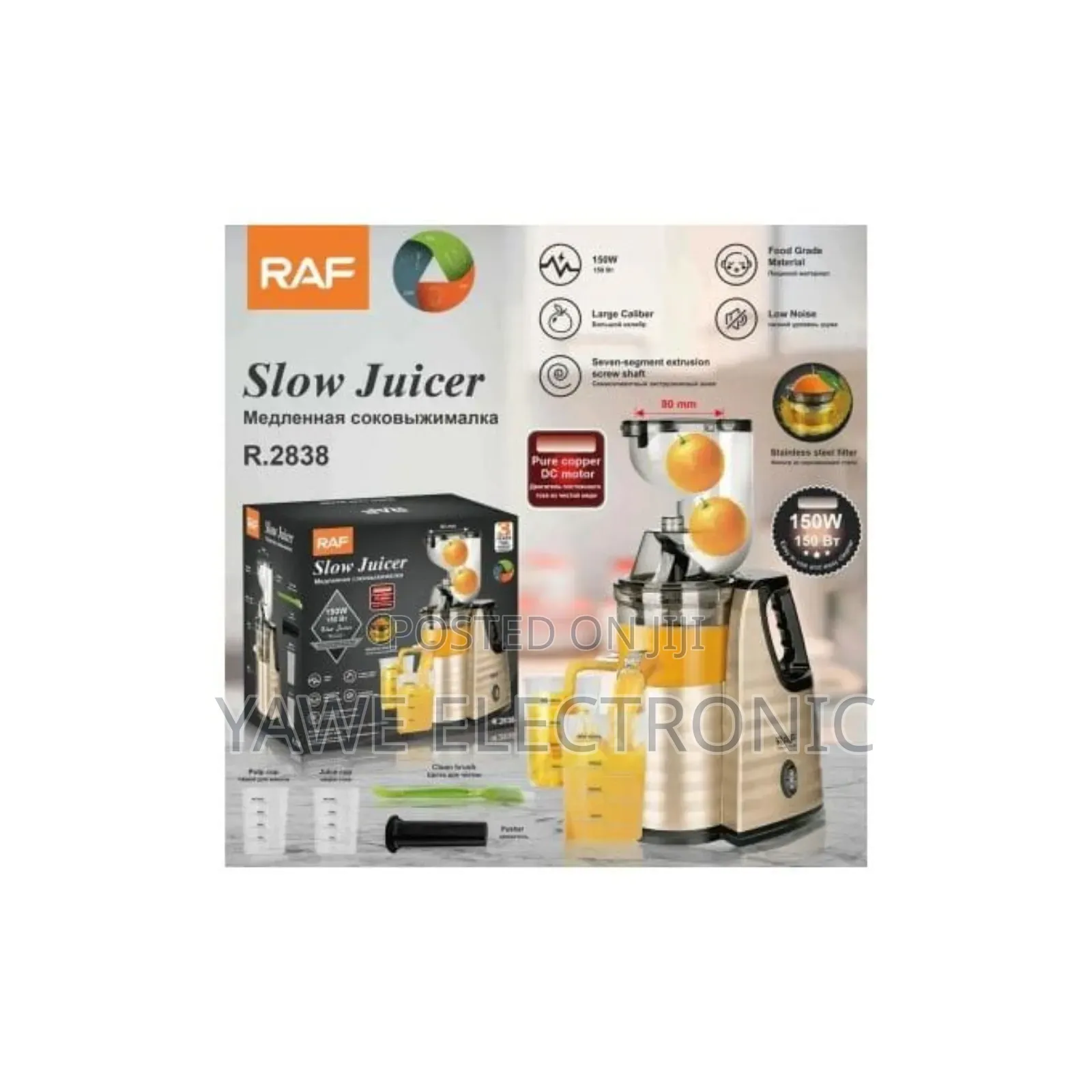 Raf Slow Juicer in Central Division - Kitchen Appliances, Yawe Abbey | Jiji.ug