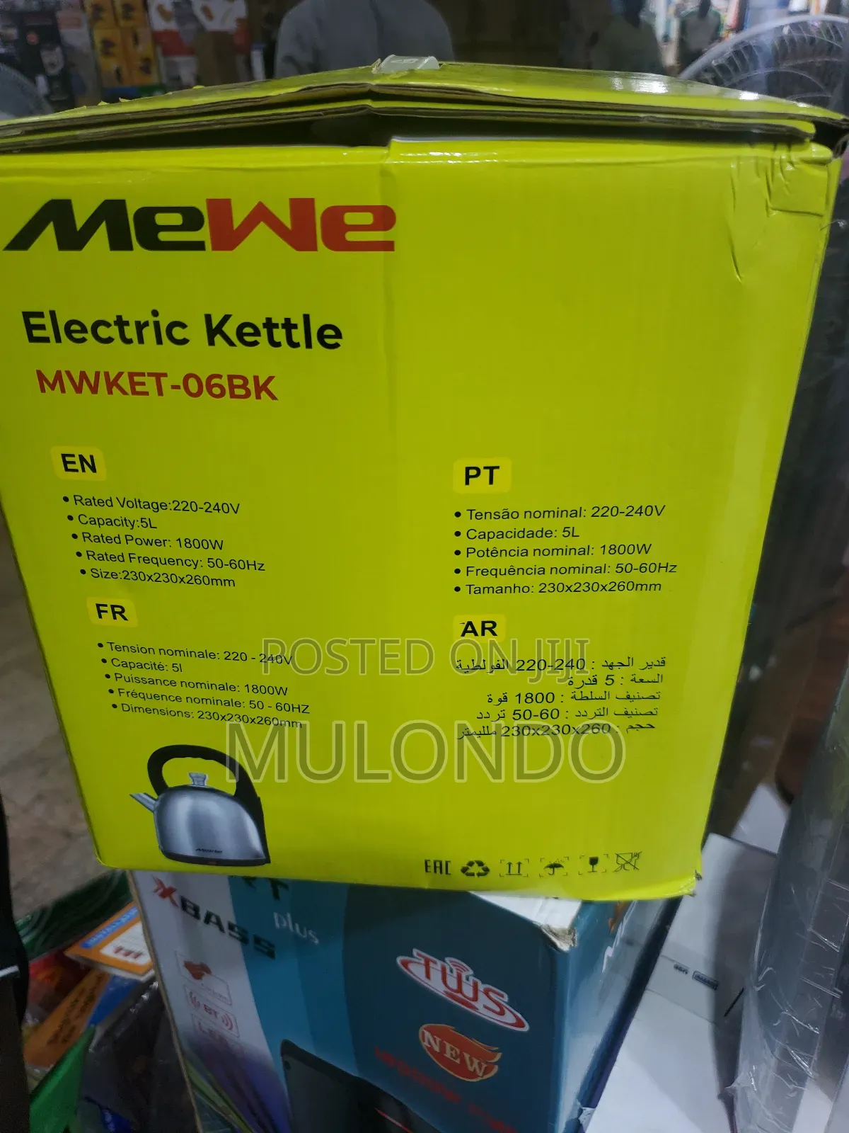 Mewe Electric Kettle in Central Division - Kitchen Appliances, David ...