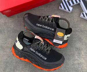 New Balance Fresh Foam X Trail Black/Orange Men’S Running Sneakers in ...
