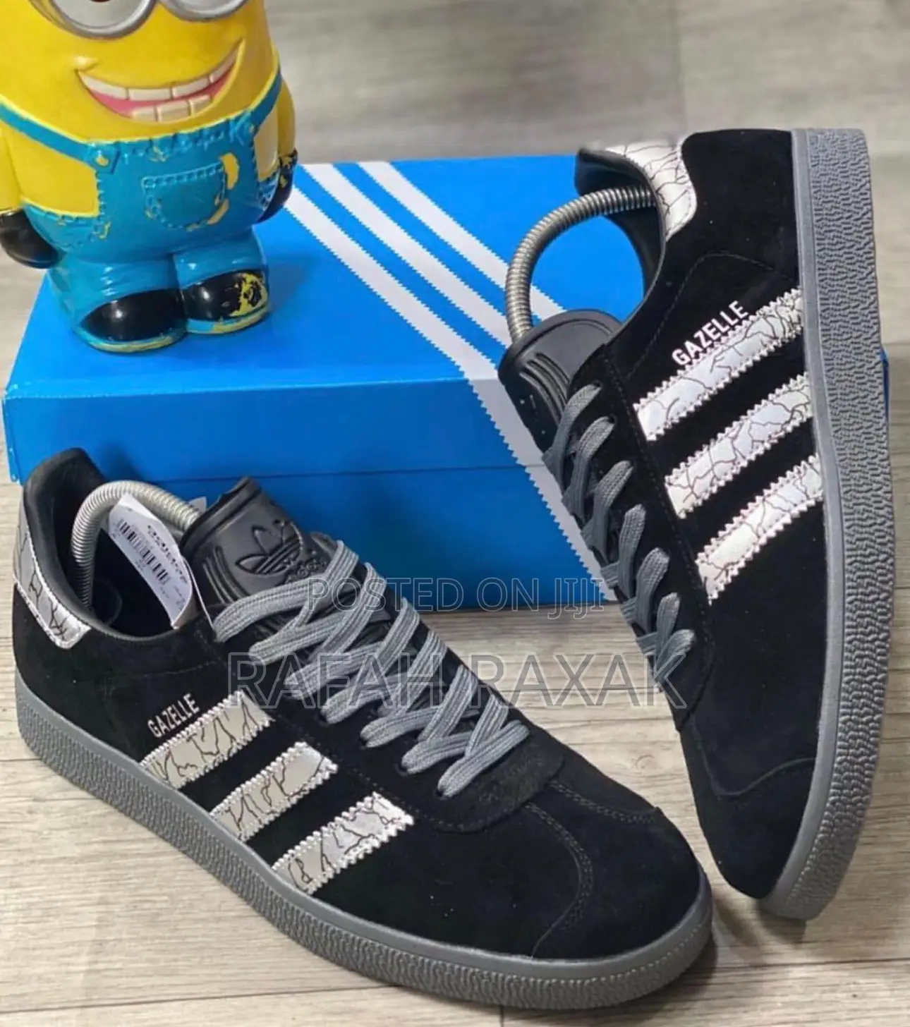 Original Adidas Gazelle X Star Wars “Darksaber” Suede Sneakers in ...