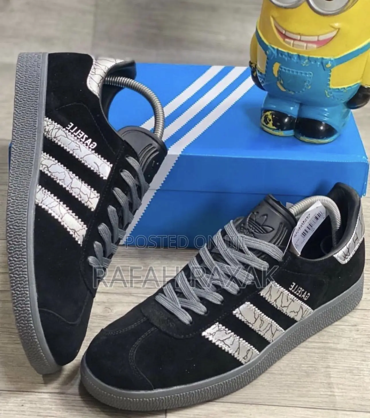Original Adidas Gazelle X Star Wars “Darksaber” Suede Sneakers in ...