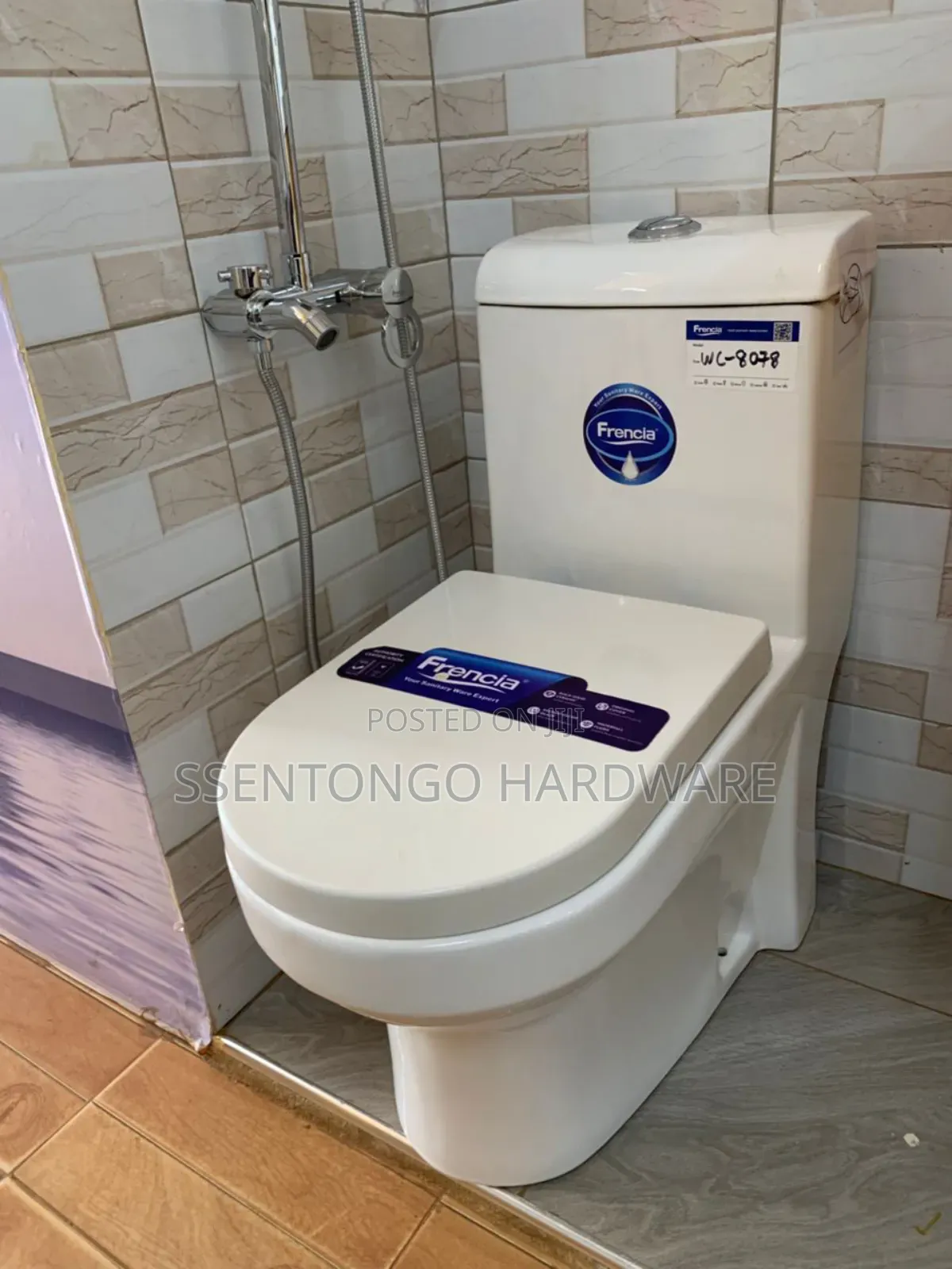 Toilet Seat Complete Set With Accessories Frencia Combine ( Quality ...