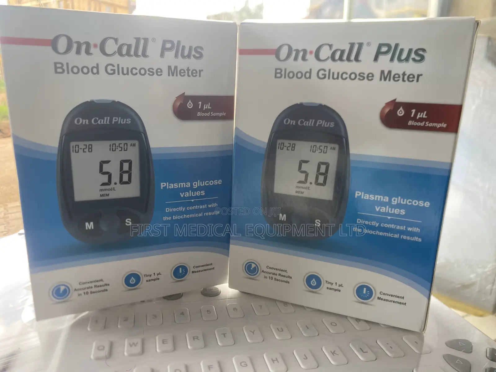 On Call Plus Glucometer With Strips and Lancet in Central Division ...