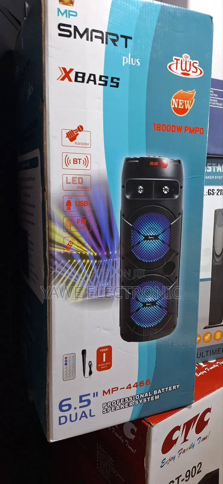 Mp 4465 Smartplus Rechargeable Speaker in Central Division - Audio ...