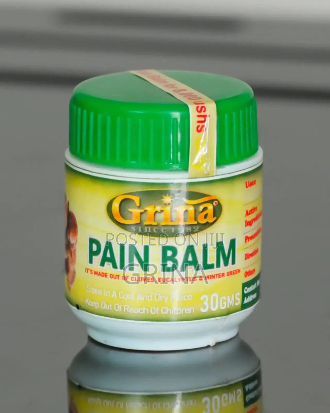 Grina Pain Balm in Rubaga - Body Care, Grina Medicinal Foods | Jiji.ug