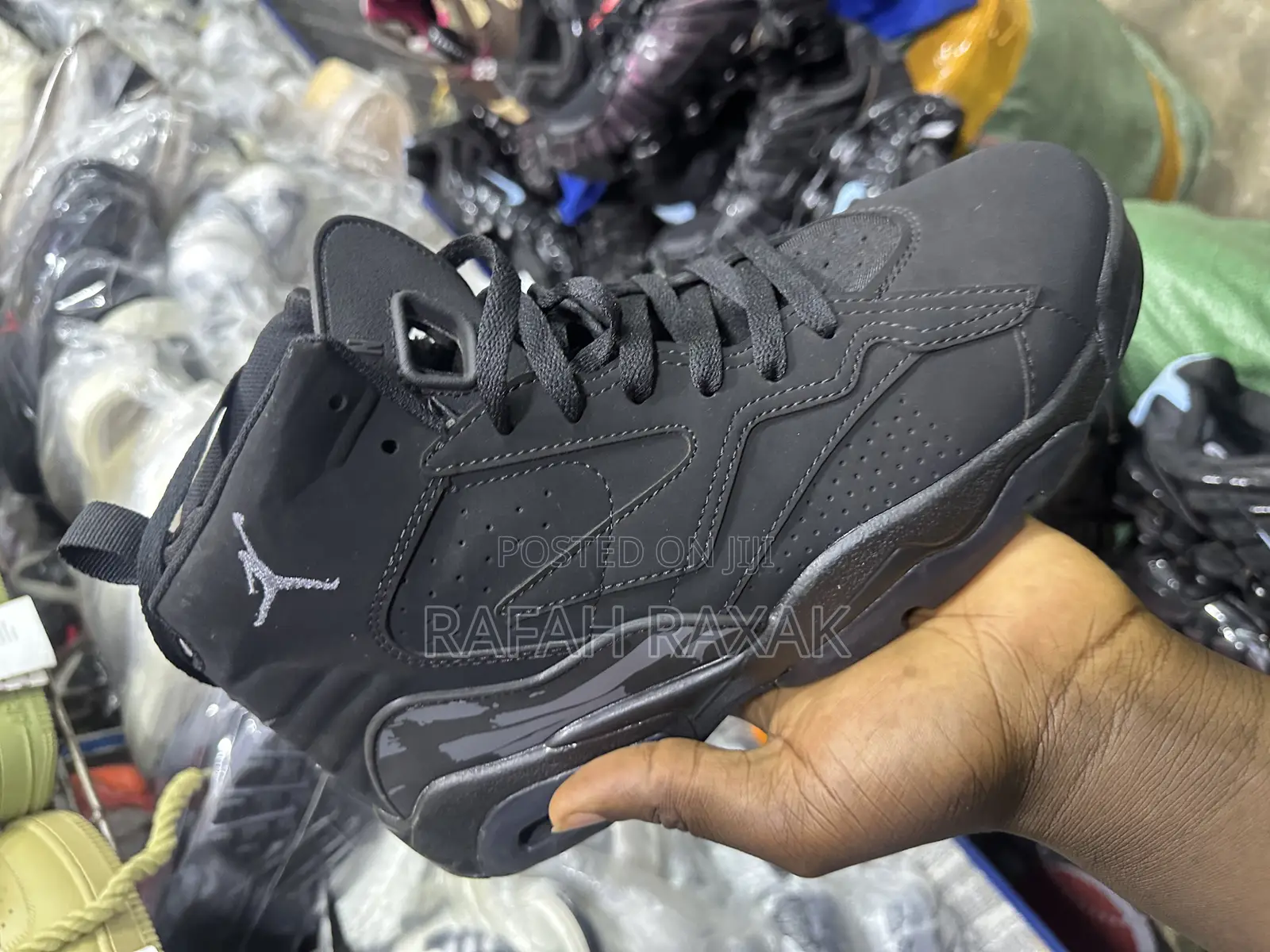 Men’S Triple Black Nike Air Jordan Jumpman Mvp Sneakers in Central ...