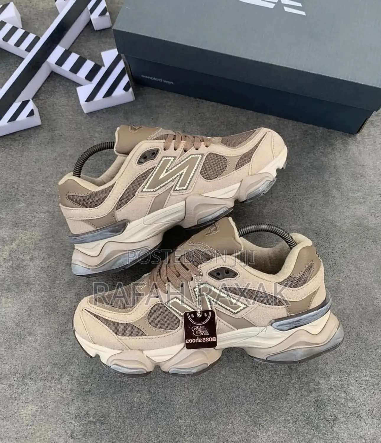 Original New Balance 9060 “Mushroom Brown” Sneakers in Central Division ...