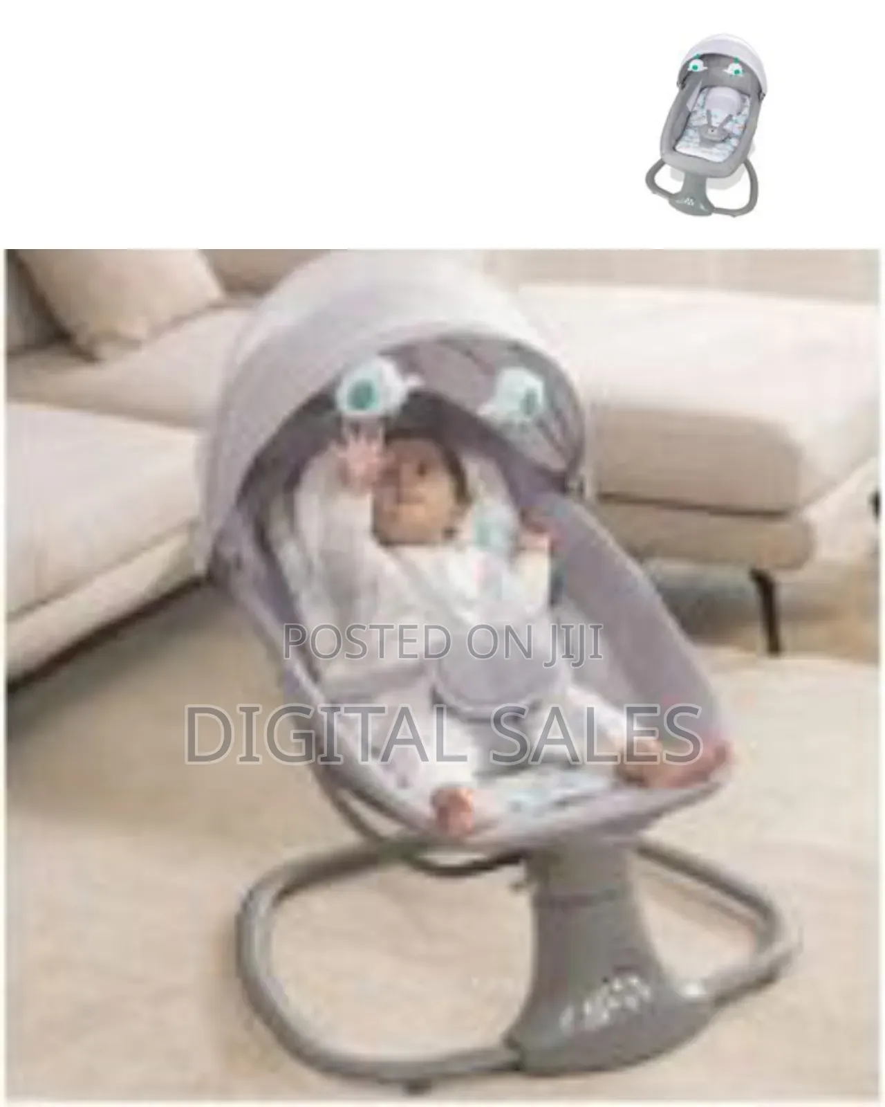 3 in 1 Electric Baby Child Rocking Chair Baby Cradle Swing Bassinest in ...