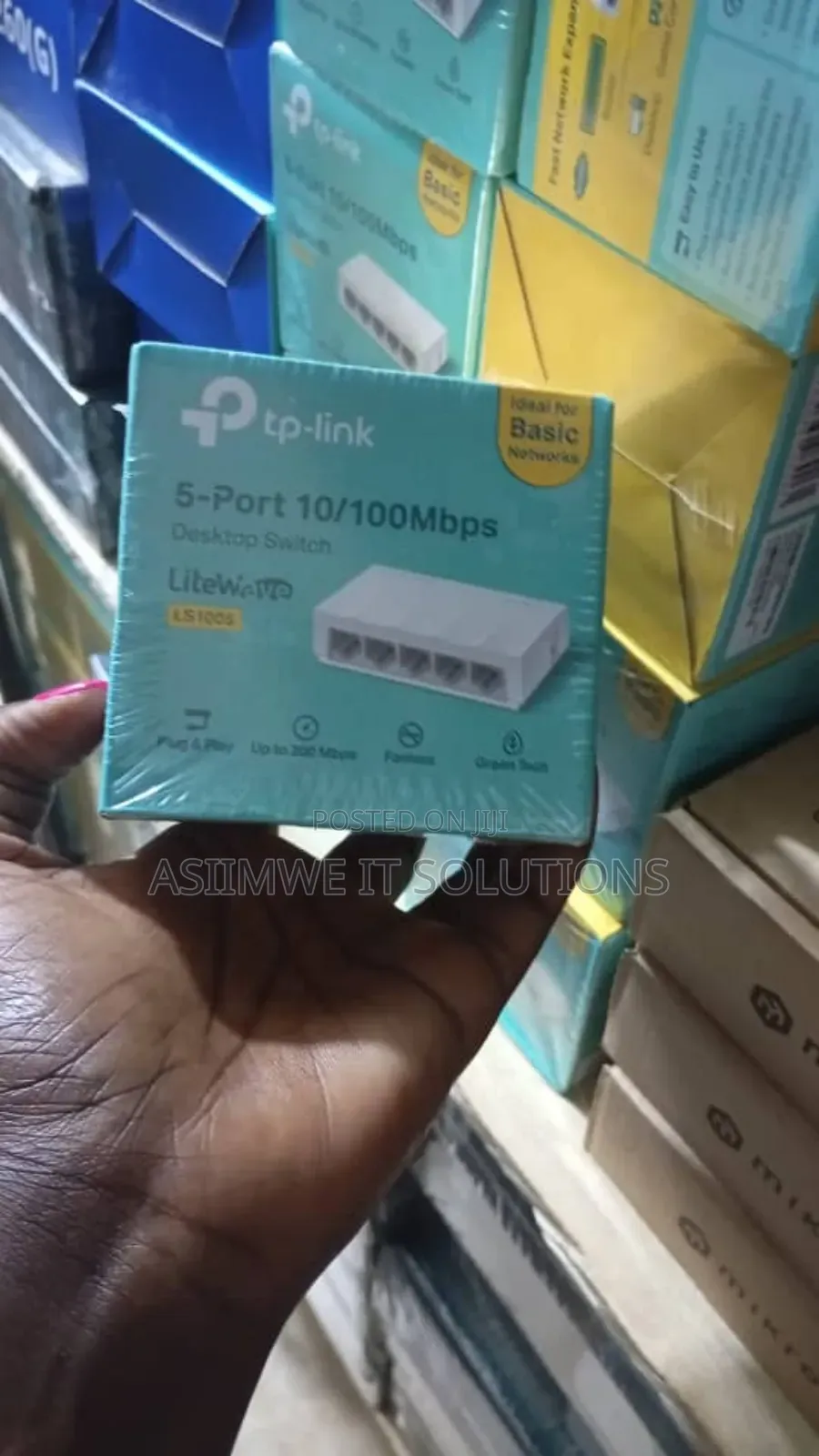 Tp-Link 5-Port 10/100mbps Desktop Switch, Model Ls1005. in Central ...