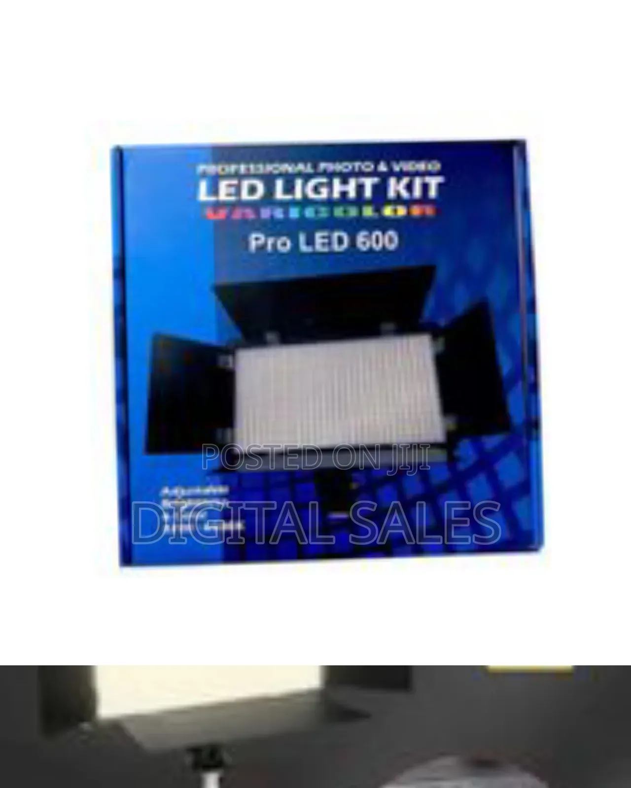 Professional Photo Video Led Pro Light Kit Varicolor 600-Bulb Led in ...