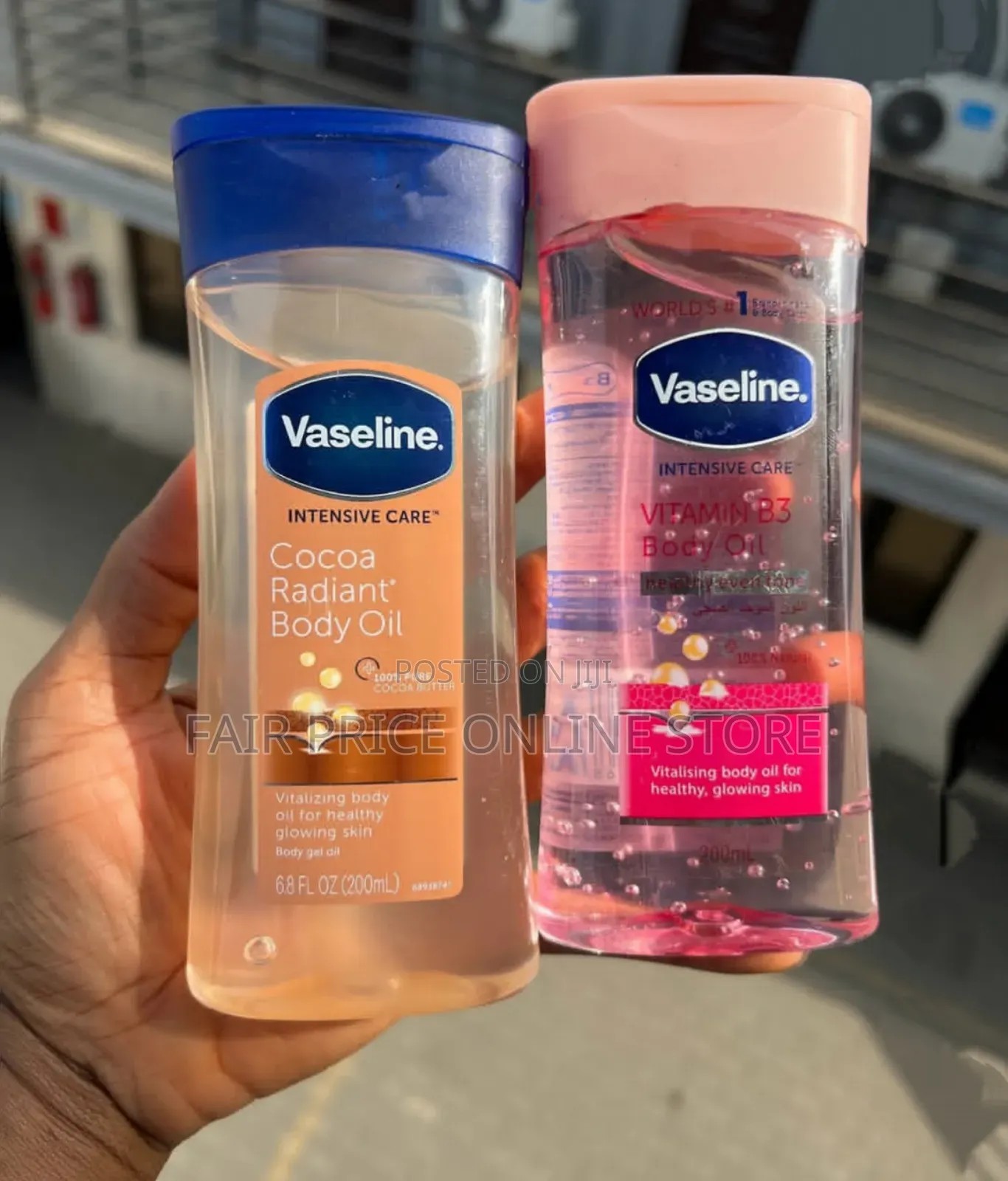 Original Vaseline Vitamin B3 Body Oil / Vaseline Intensive Care Oil in ...