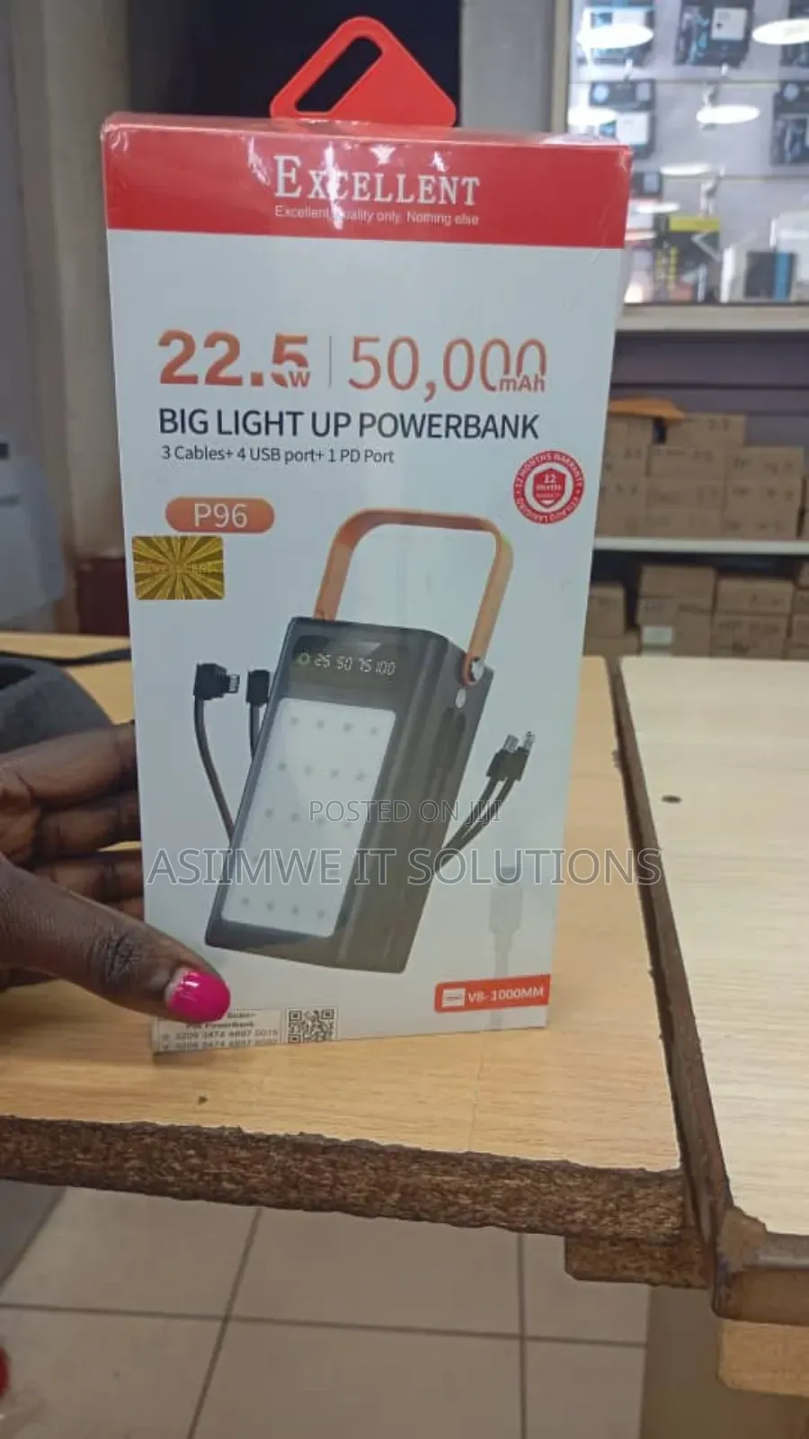 Excellent 50,000mah Power Bank. for sale - ASIIMWE IT SOLUTIONS Price ...